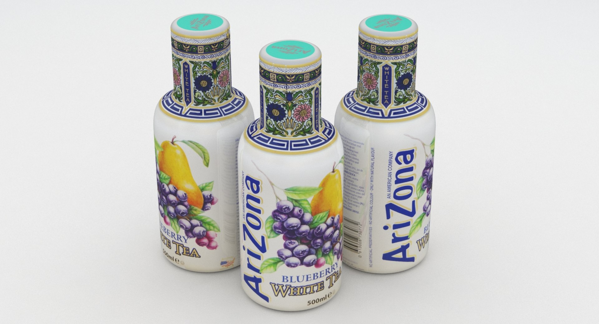 Arizona Beverage Bottle Model - TurboSquid 1201892