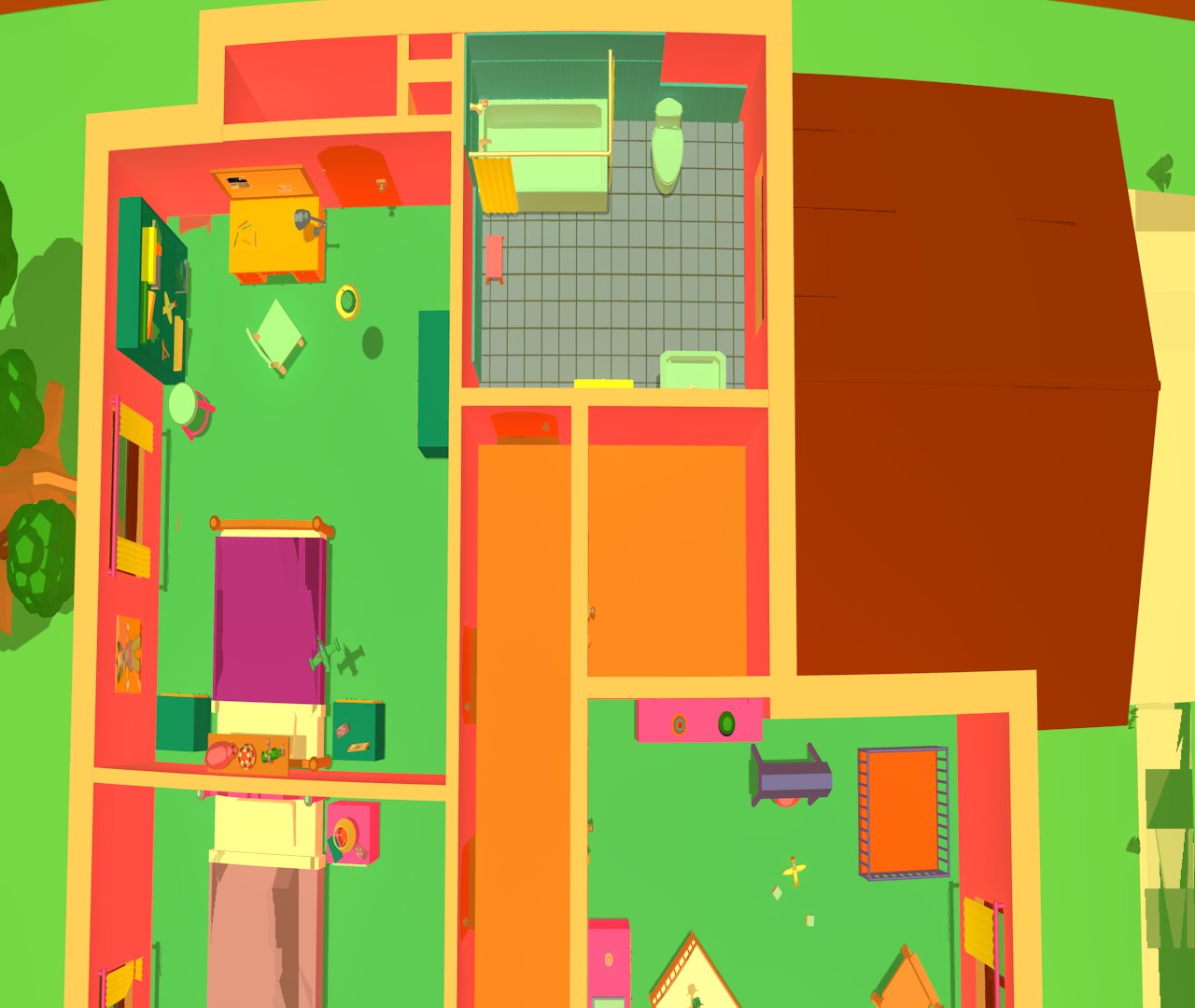 3d Model Simpson S Home