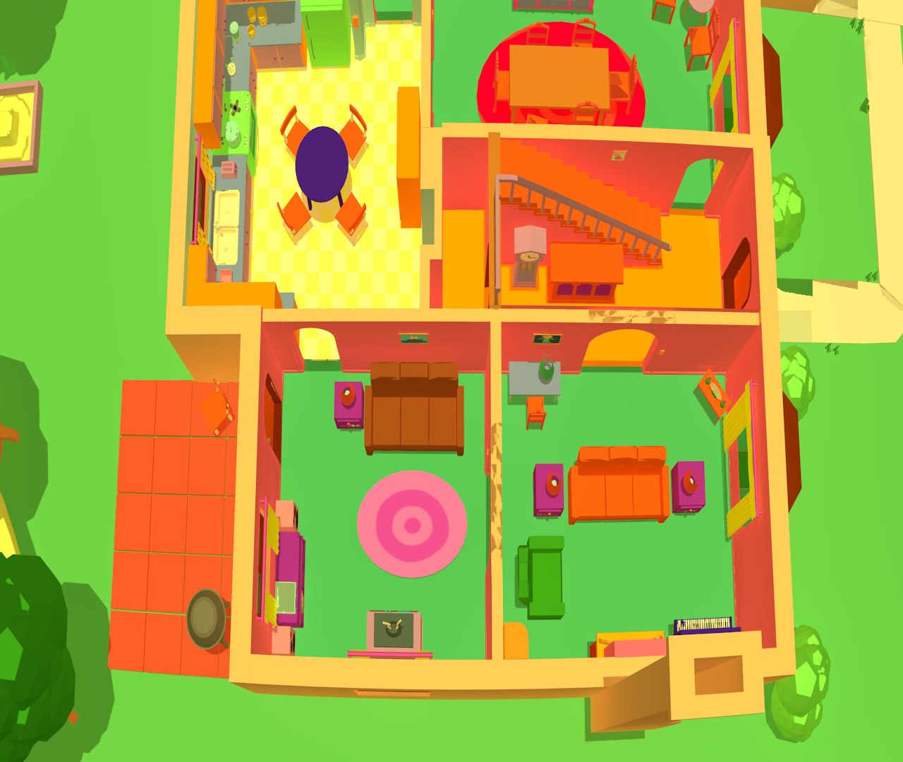 3d Model Simpson S Home