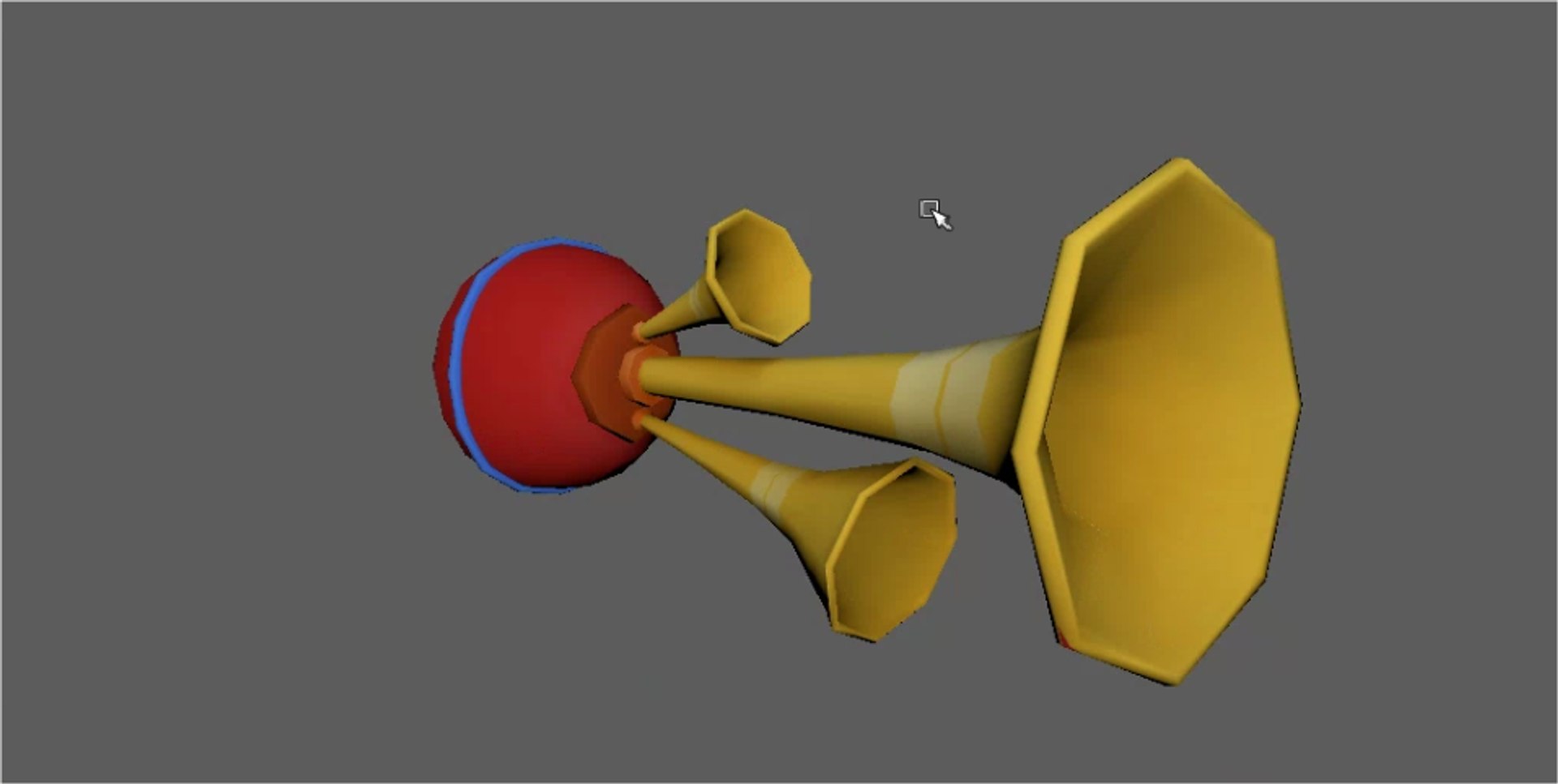 3D Horn Model - TurboSquid 1580361