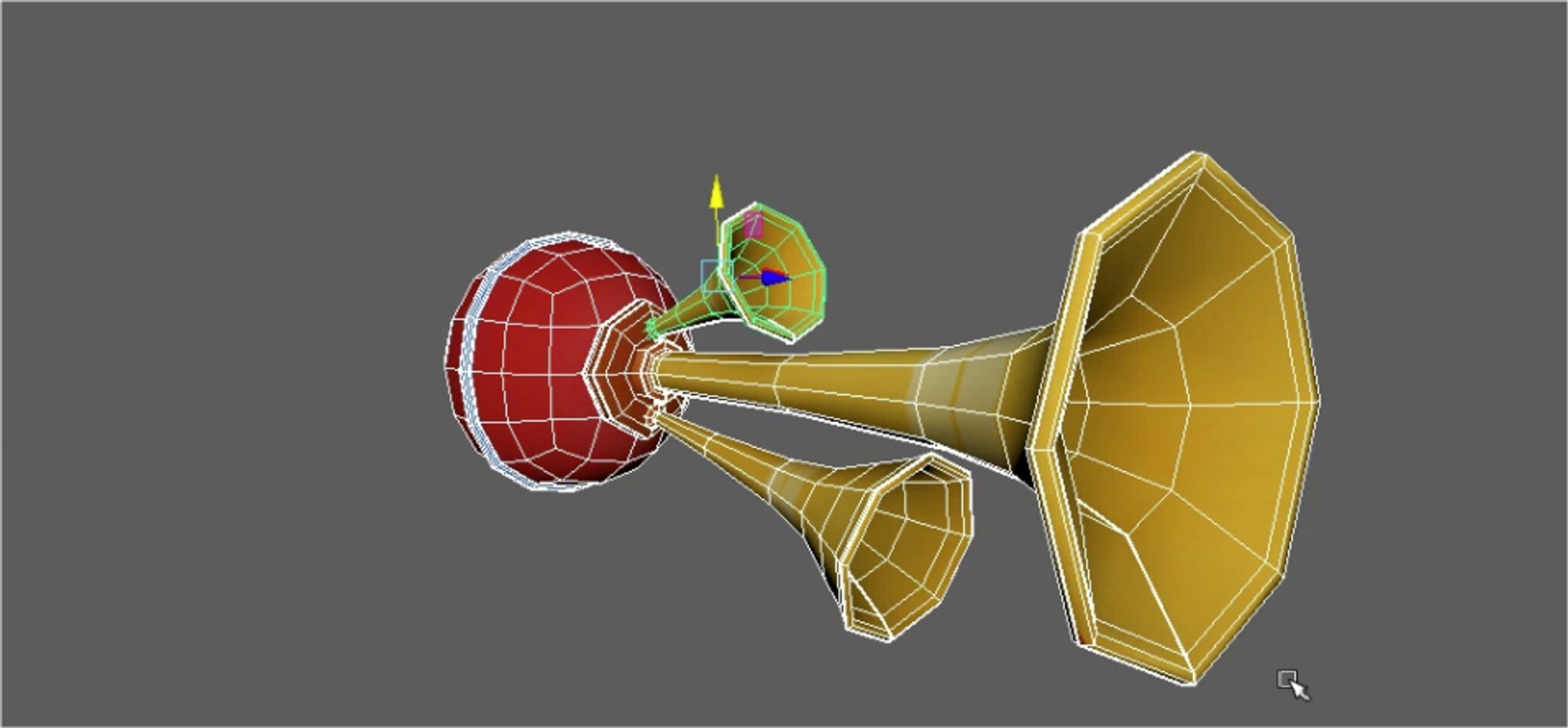 3D Horn Model - TurboSquid 1580361