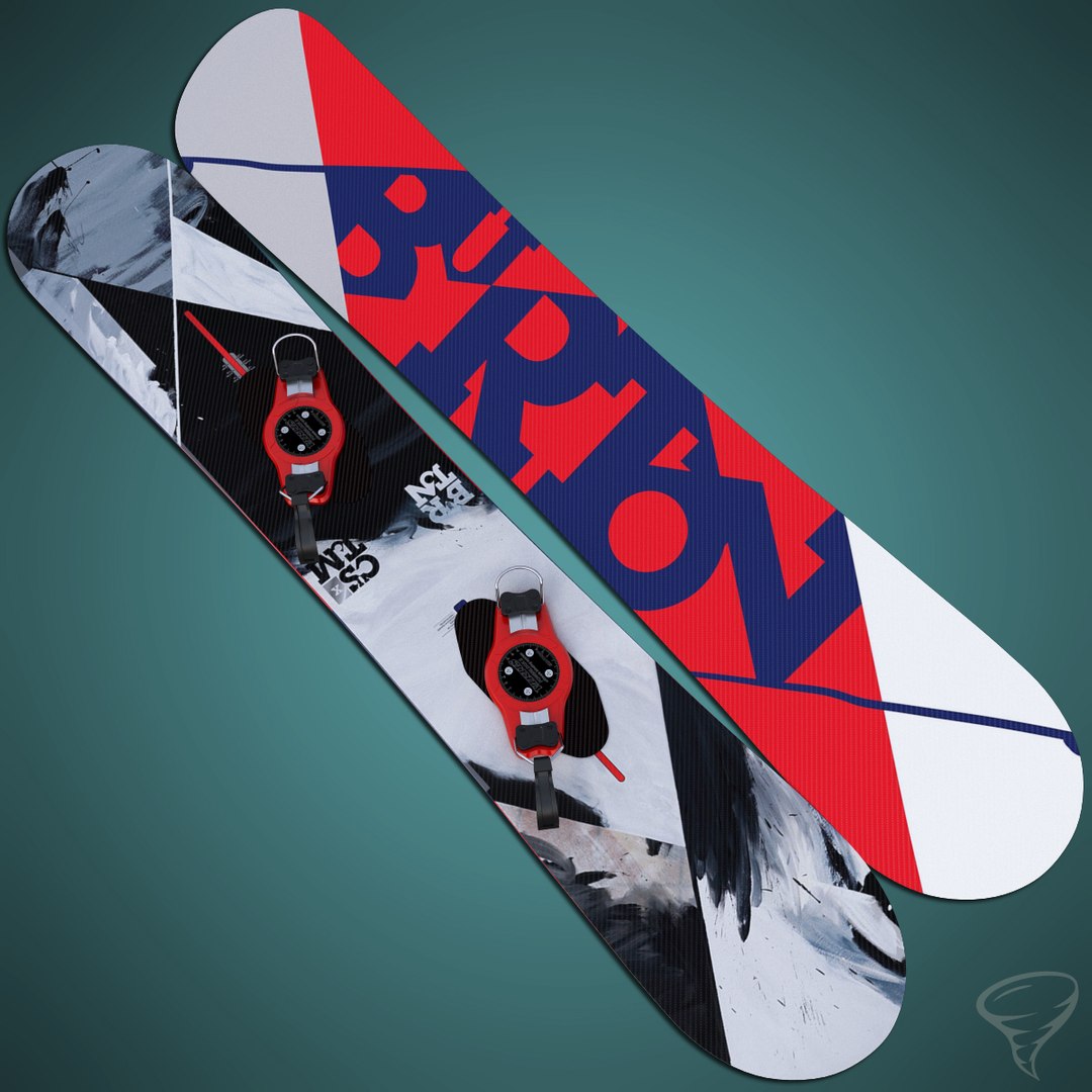 3ds Max Snowboards Olympic