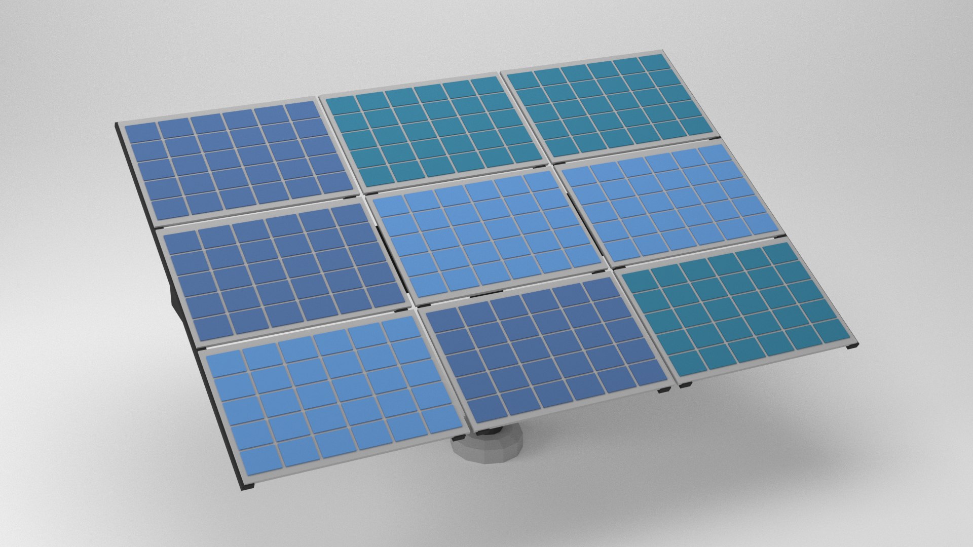 Solar Cell 3D Model - TurboSquid 1307019