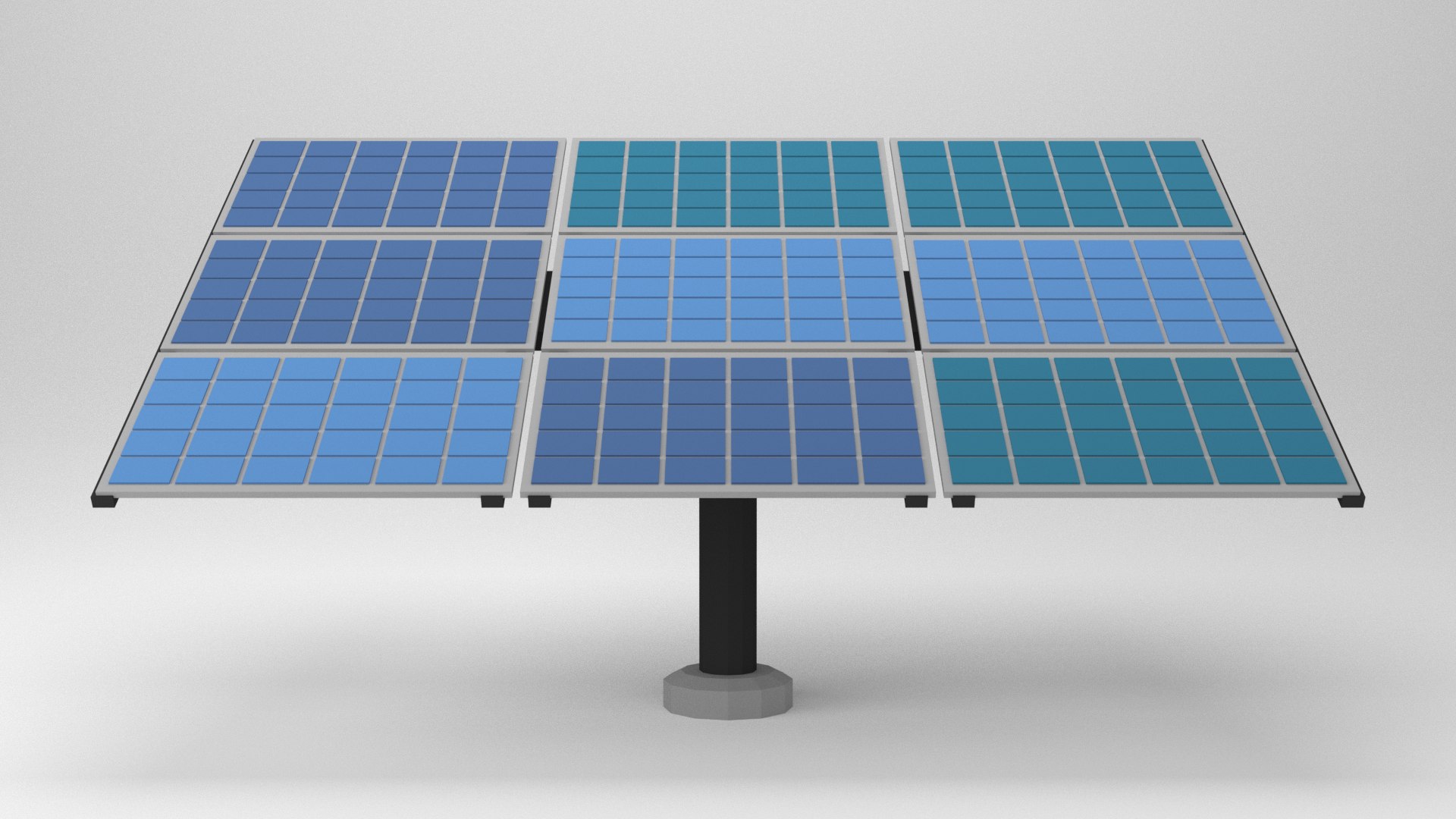 Solar Cell 3D Model - TurboSquid 1307019