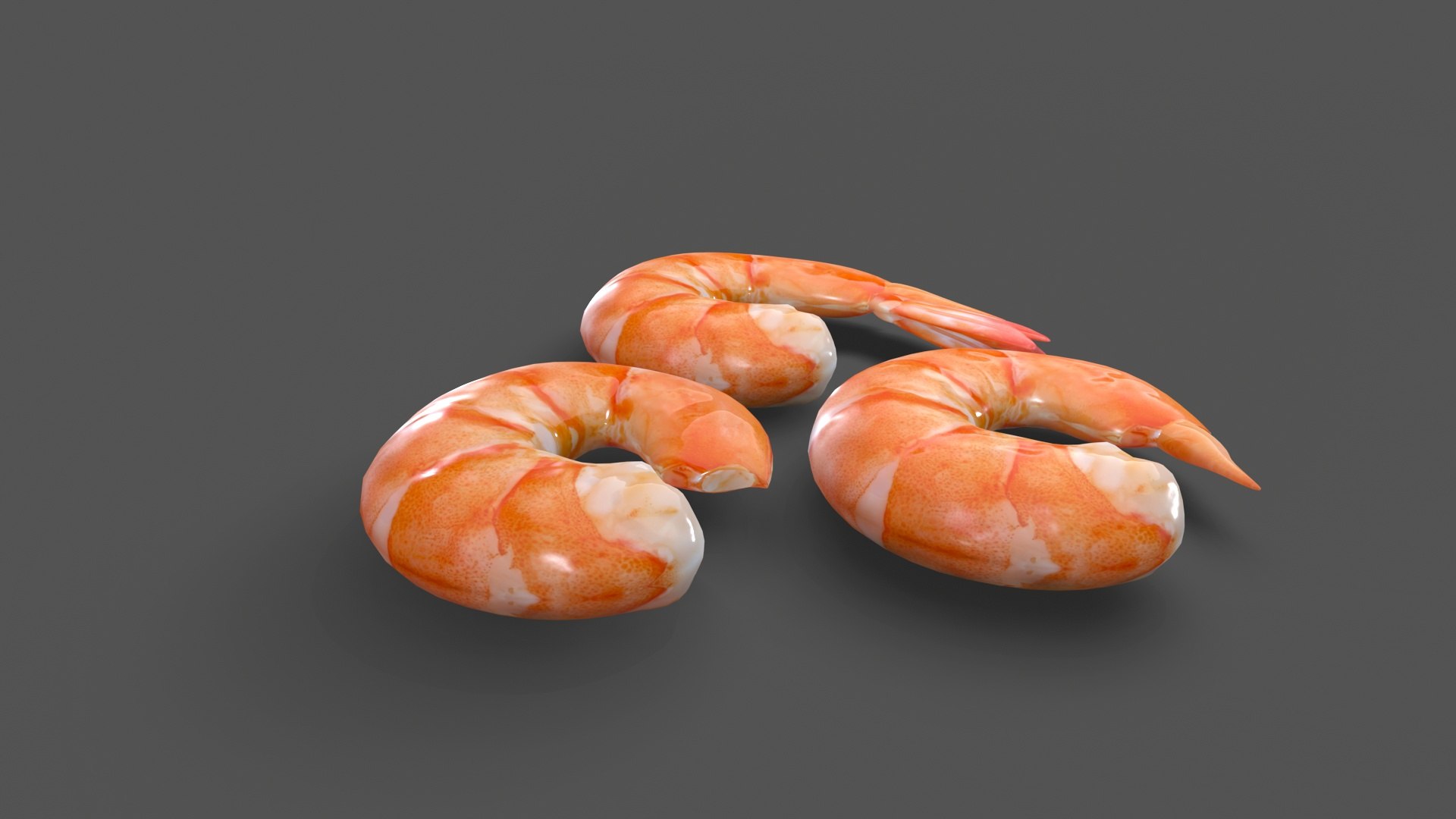 Shrimp 3D Model - TurboSquid 2254861