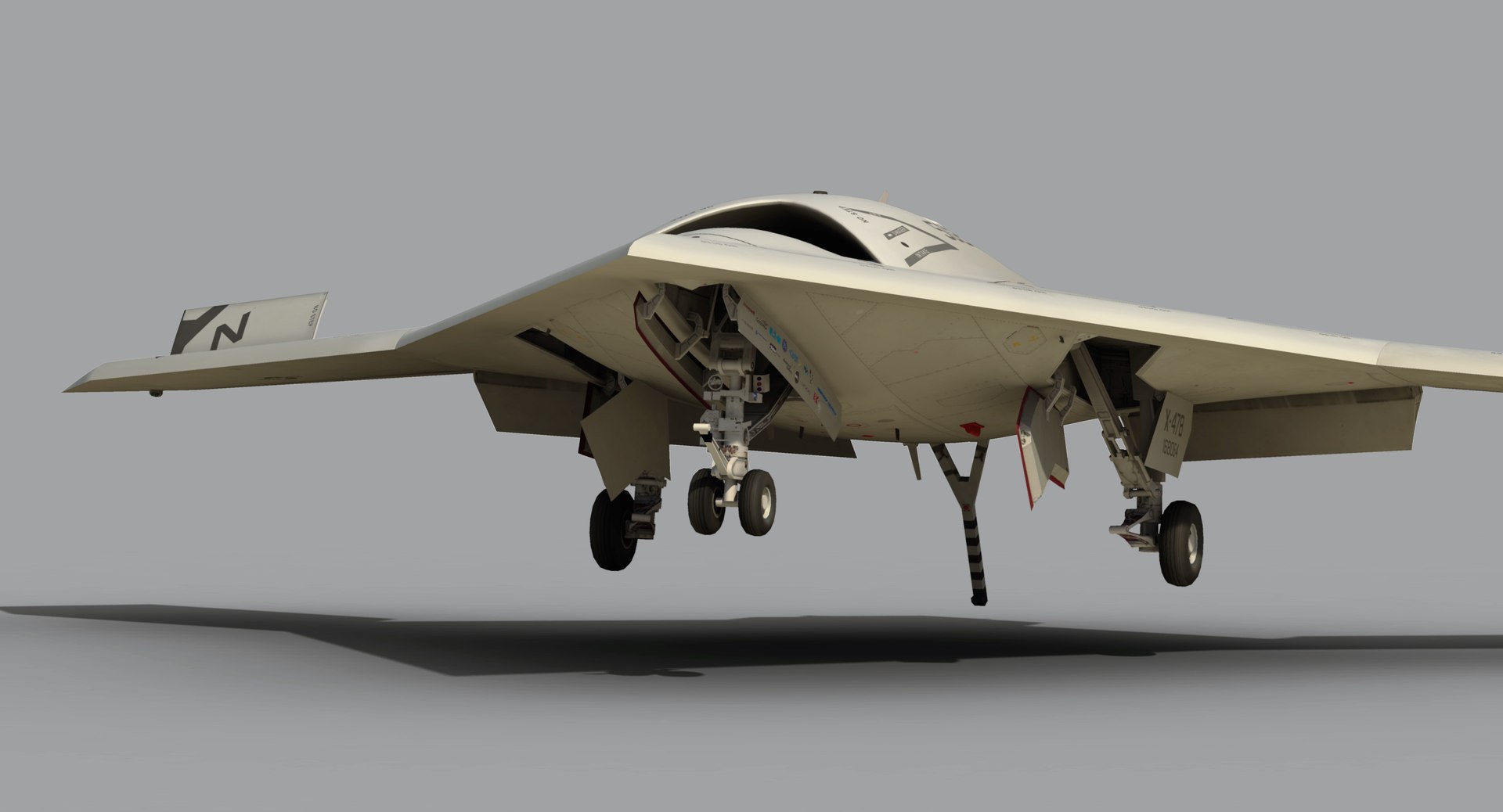 Northrop X47-b 3d Max