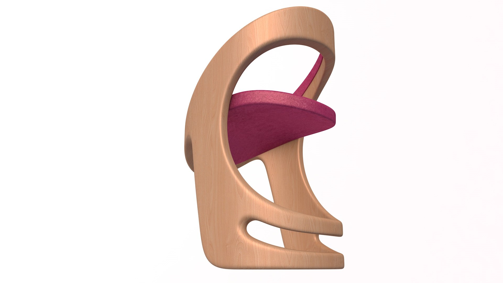 Modern Ellipse Chair 3D - TurboSquid 1765167