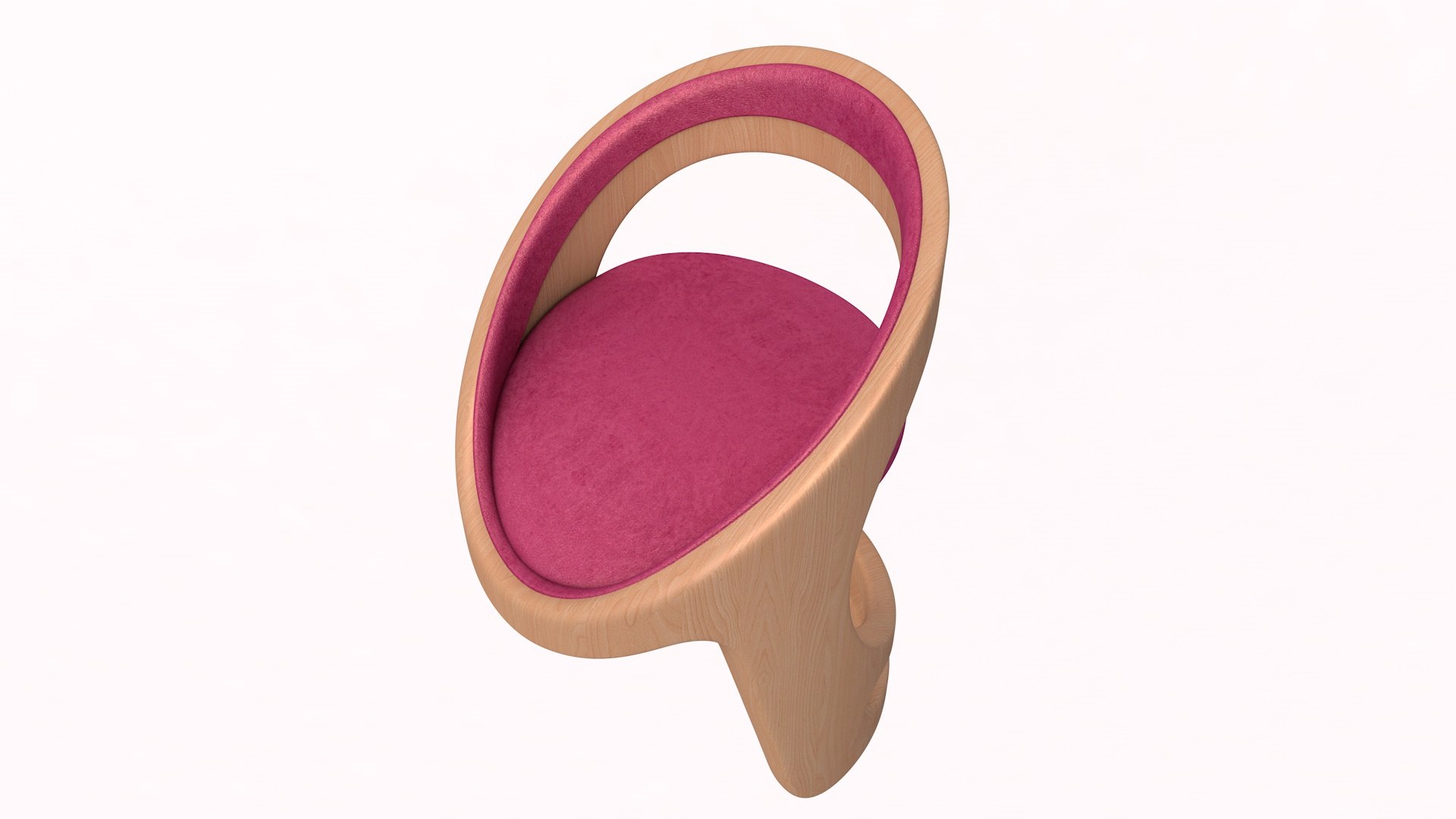 Modern Ellipse Chair 3D - TurboSquid 1765167