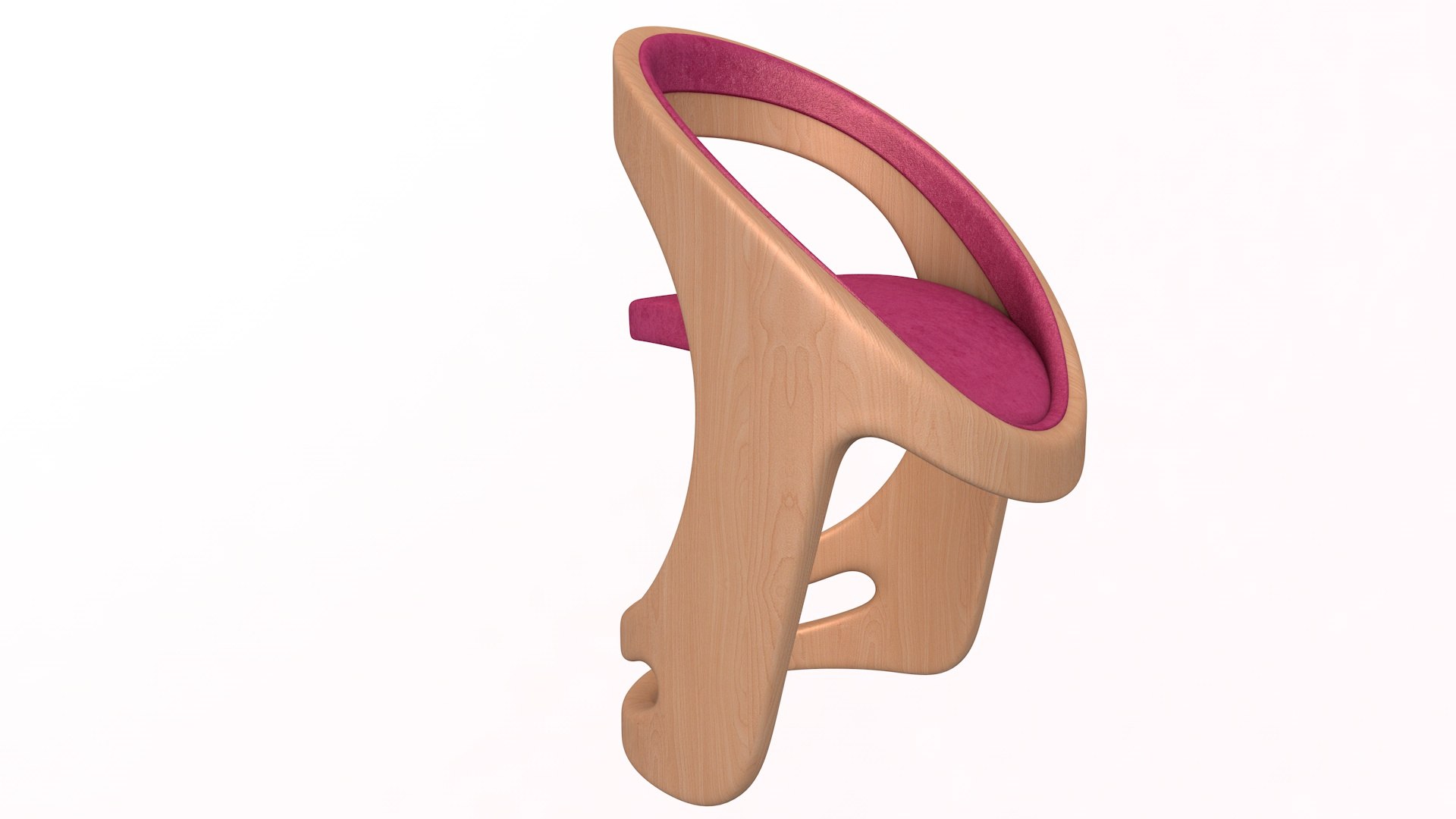 Modern Ellipse Chair 3D - TurboSquid 1765167