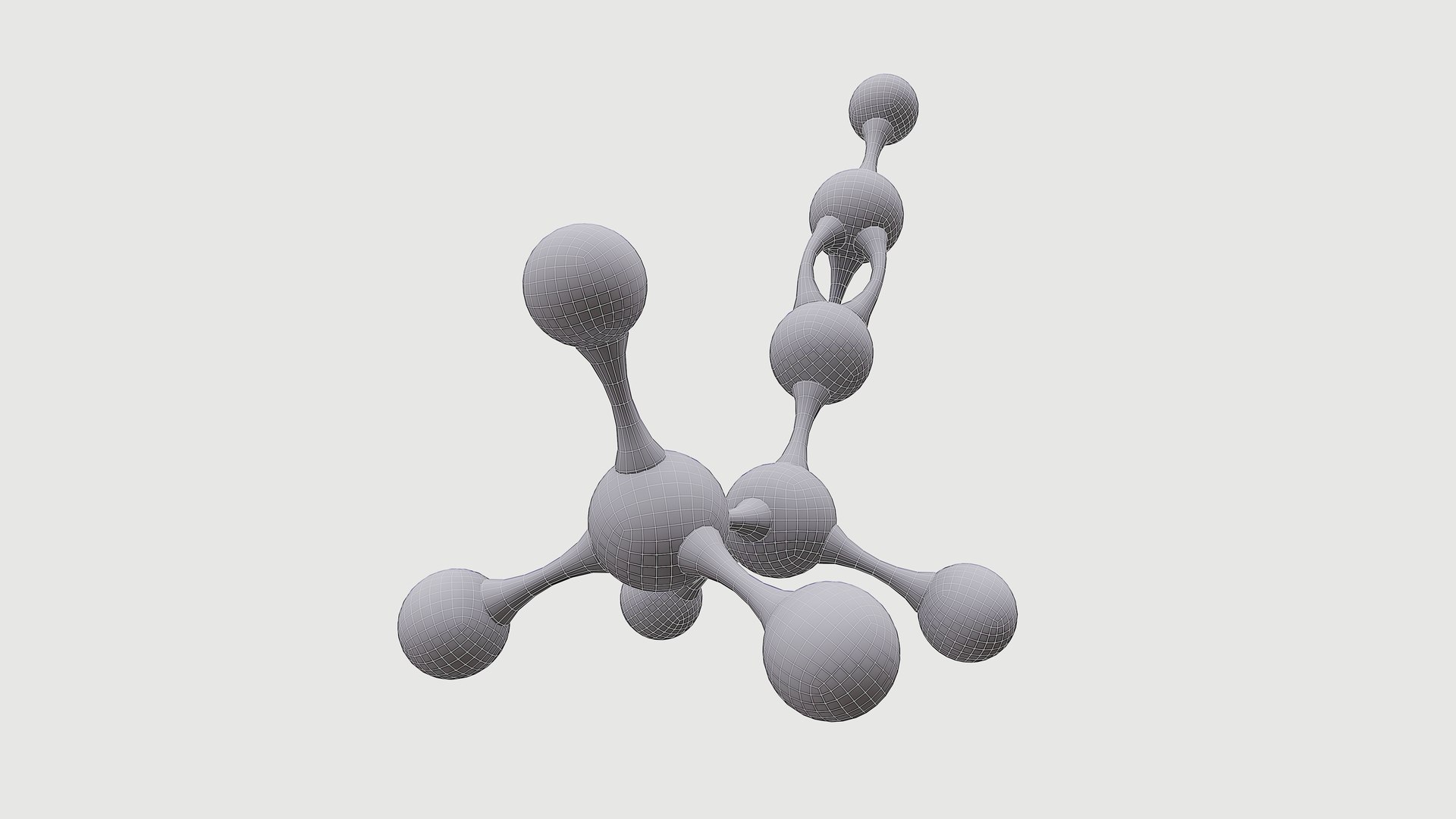 Butyne Molecule With PBR 4K 8K Model - TurboSquid 1942405