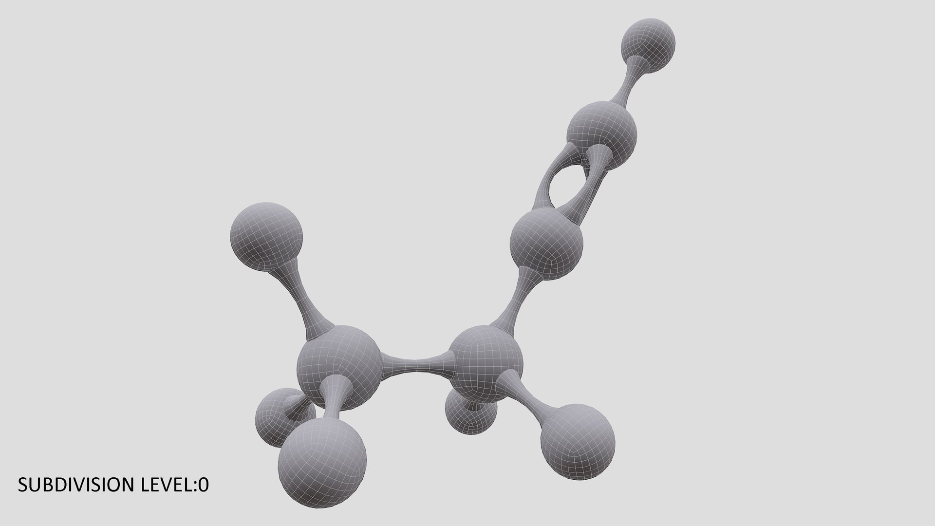 Butyne Molecule With PBR 4K 8K Model - TurboSquid 1942405