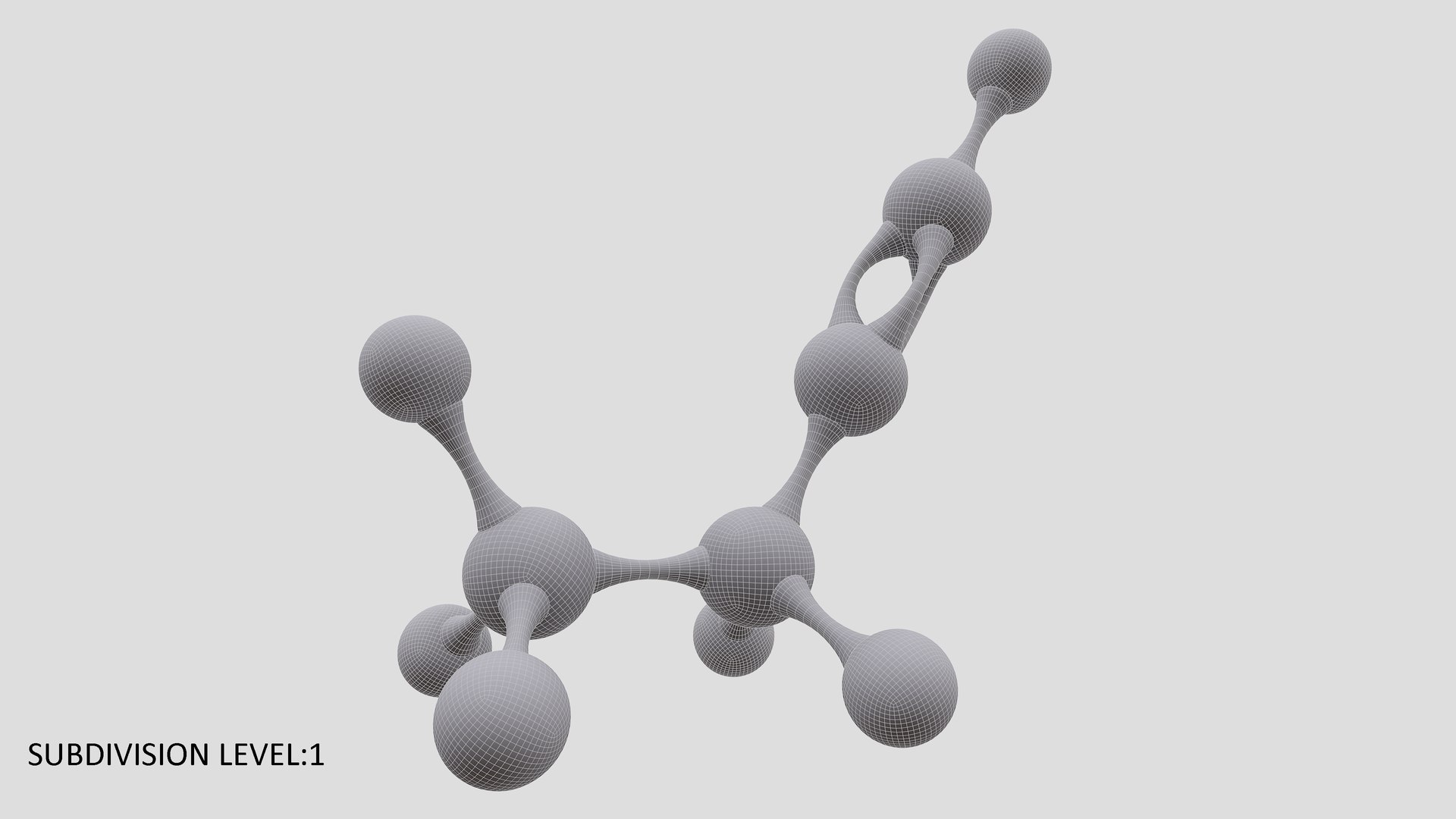 Butyne Molecule With PBR 4K 8K Model - TurboSquid 1942405