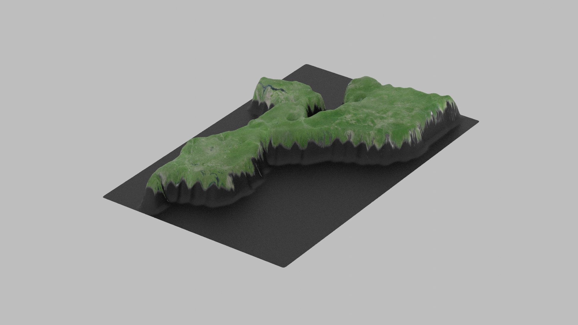 Mozambique Map Country 3D - TurboSquid 2076269