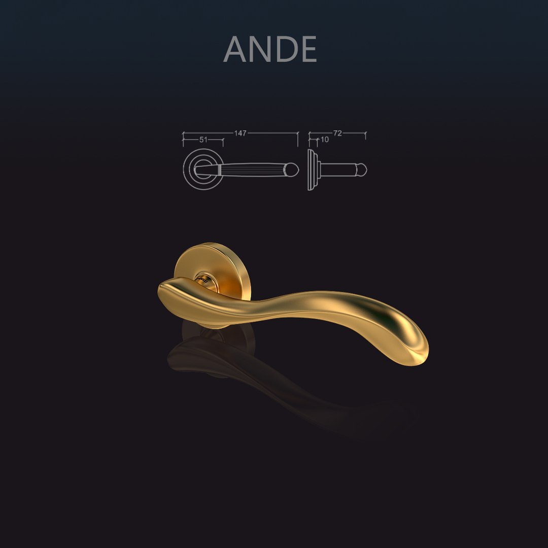 3d Door Handles Model