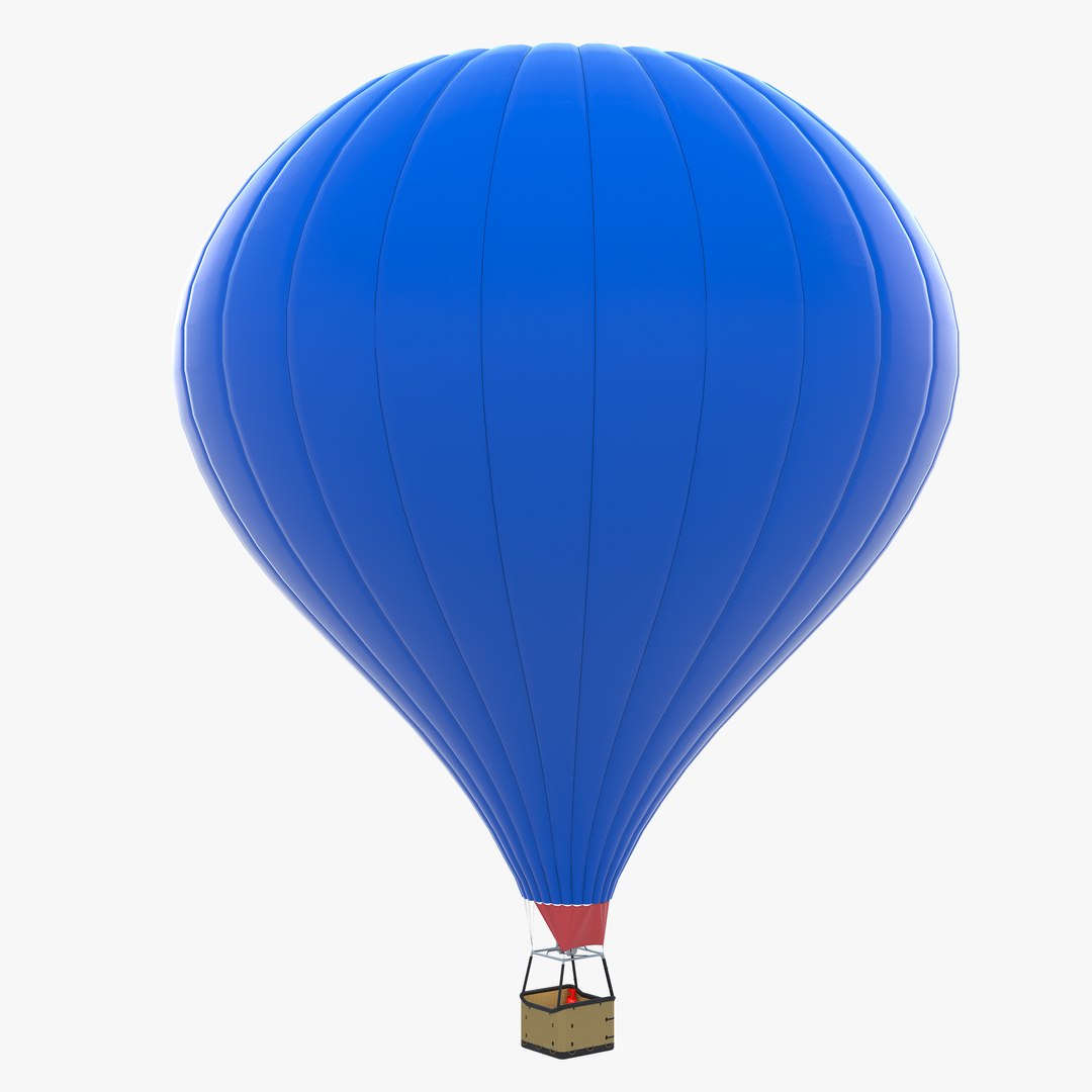 Air Baloon - Blue 3D - TurboSquid 1907082
