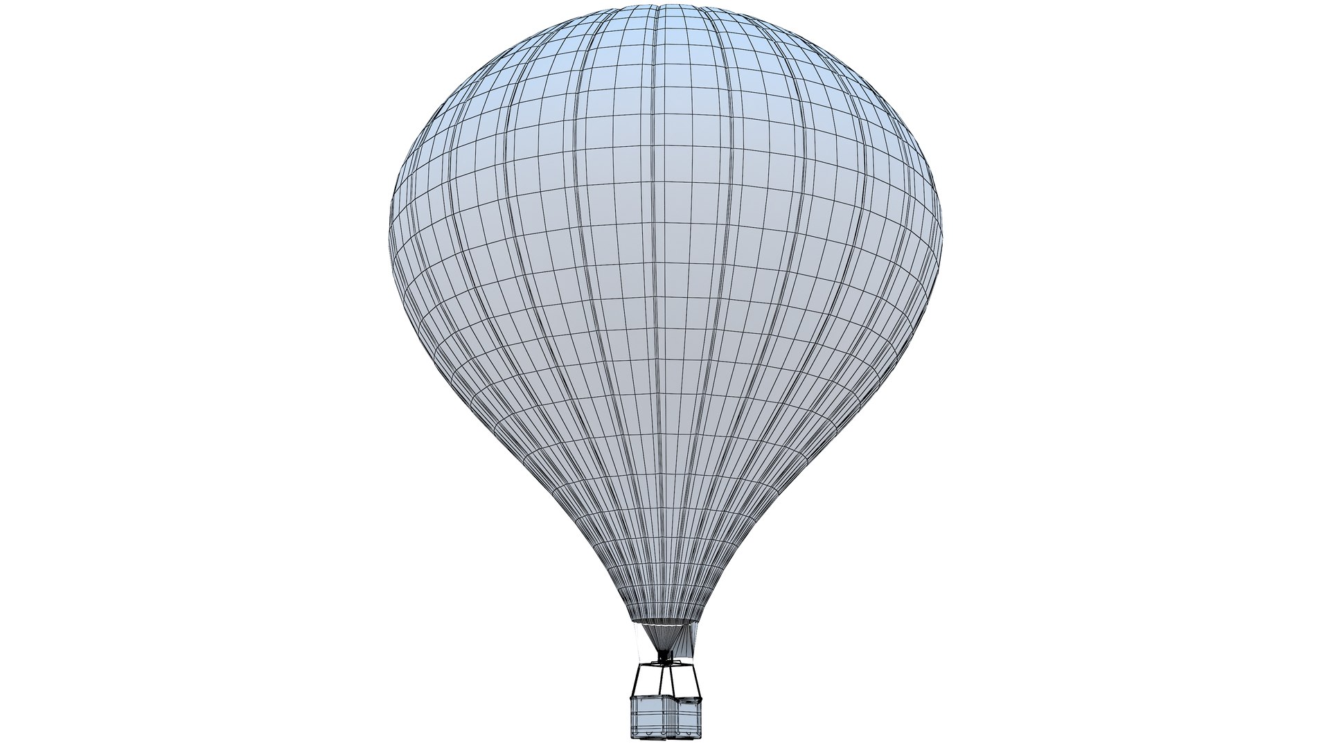 Air Baloon - Blue 3D - TurboSquid 1907082