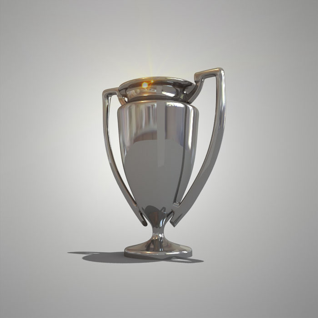 3d model cup soccer