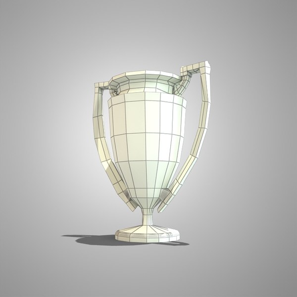 3d model cup soccer