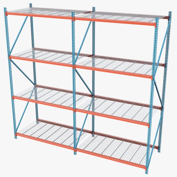 modelo 3d Estante de almacén PBR - TurboSquid 2410010