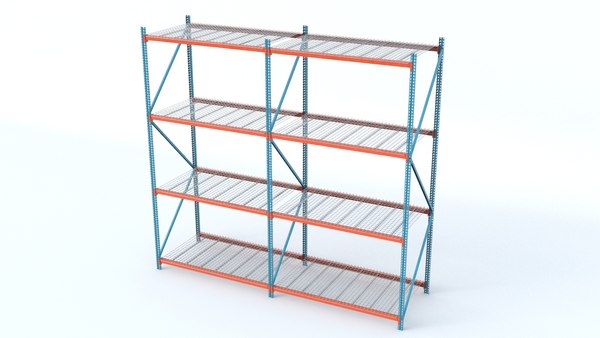 modelo 3d Estante de almacén PBR - TurboSquid 2410010