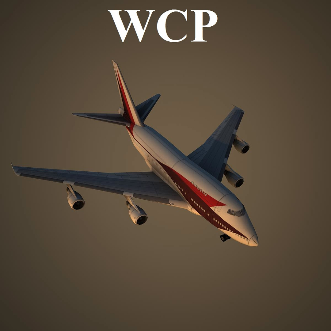 3d Model Boeing 747sp Air