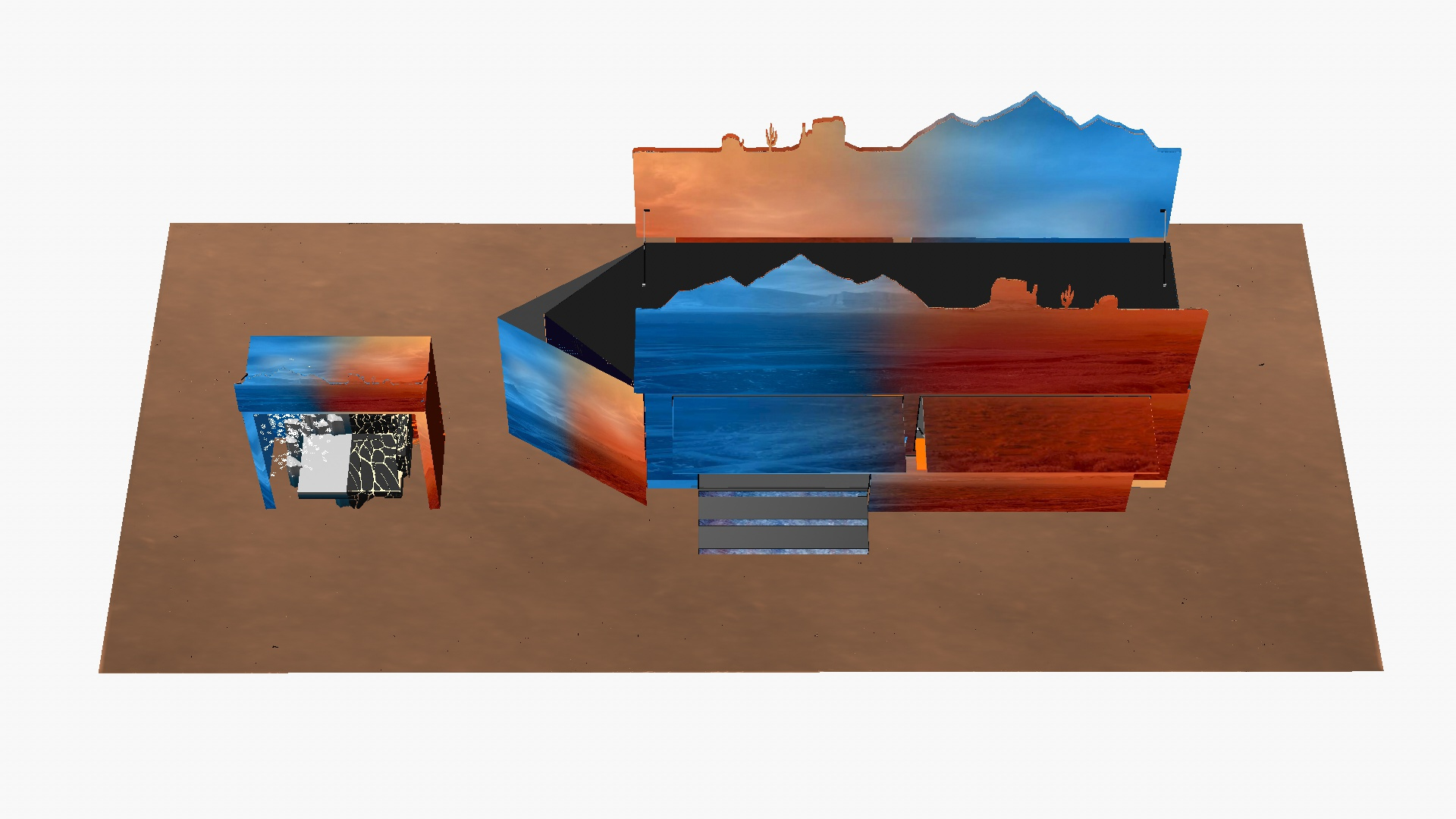 3D Trade Show Booth Model - TurboSquid 2369972