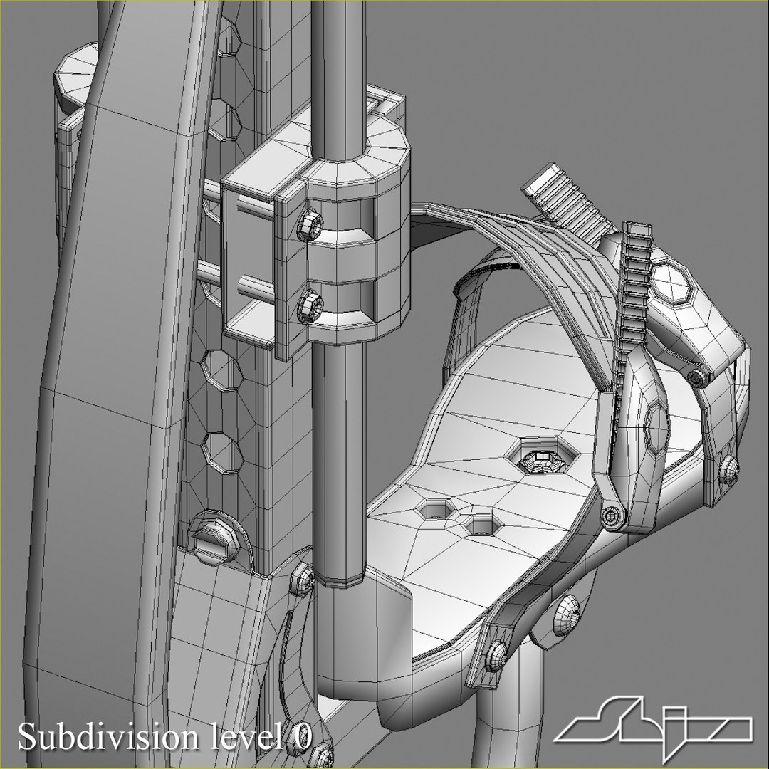 jumping stilt 1 3d model