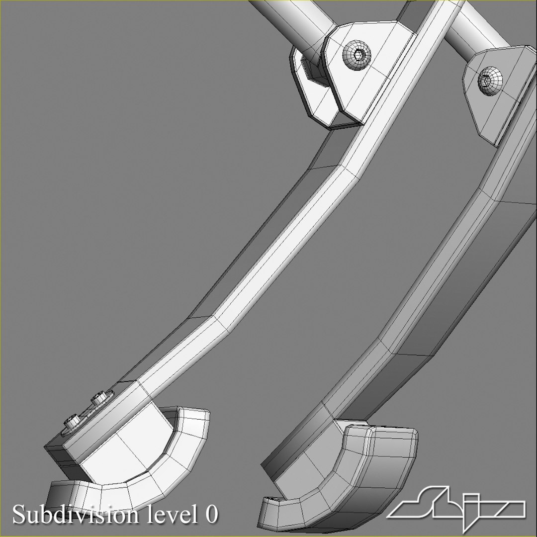 Jumping Stilt 1 3d Model