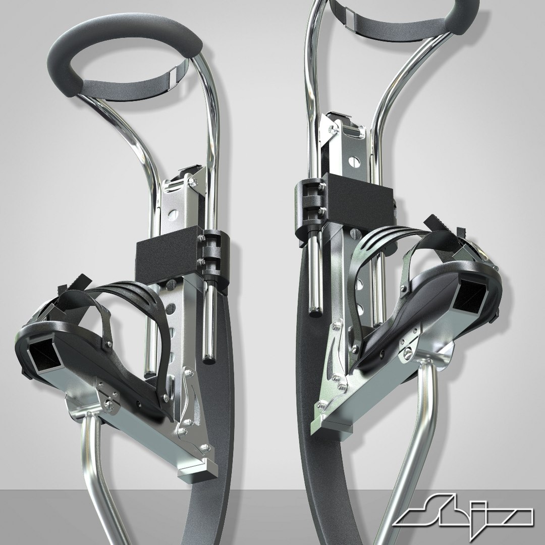 jumping stilt 1 3d model