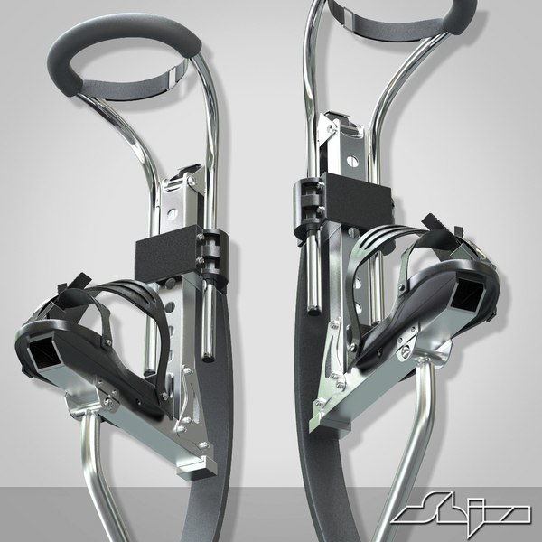 jumping stilt 1 3d model