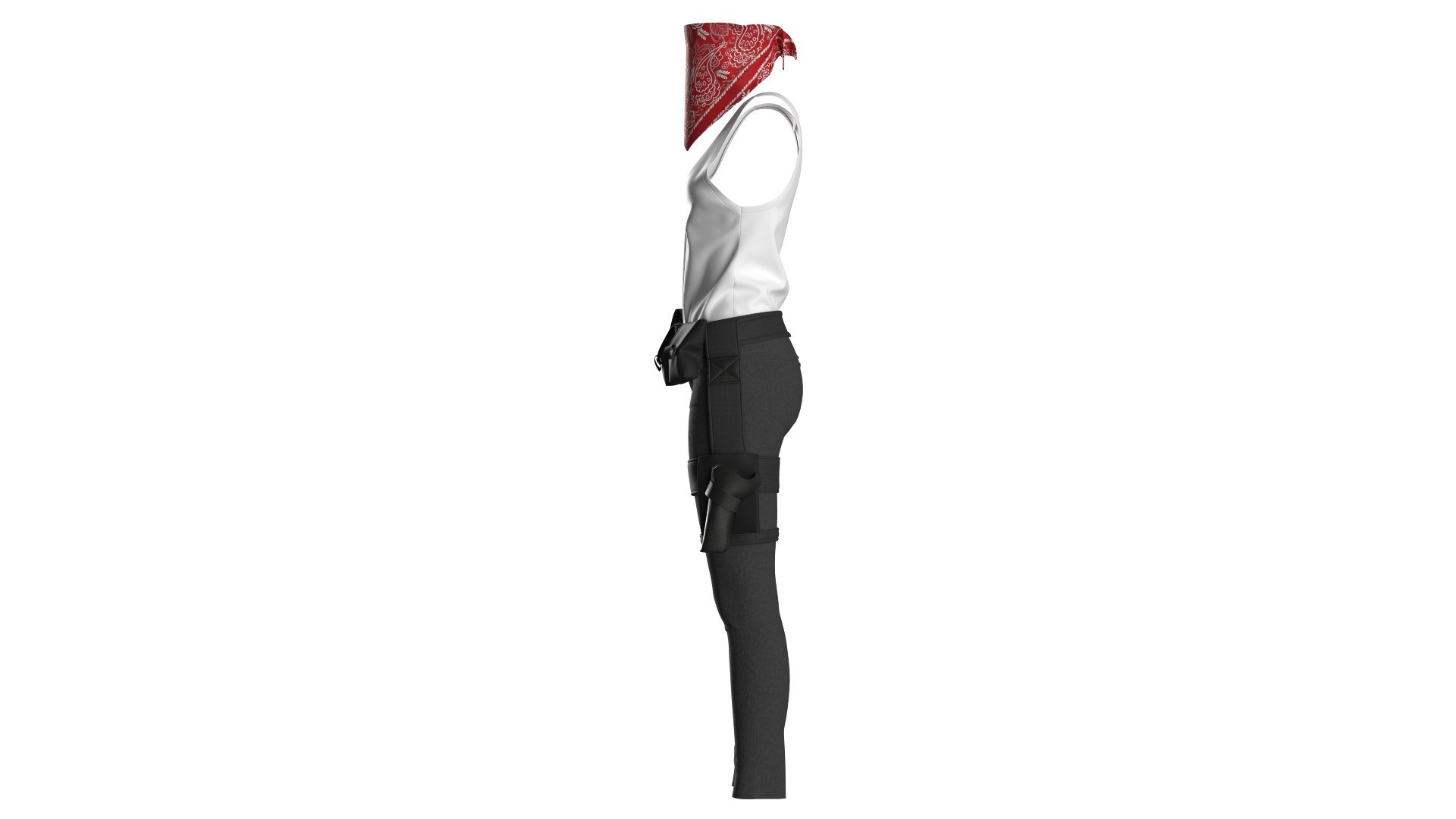 Womens - Agent Outfit 3D Model - TurboSquid 2332447
