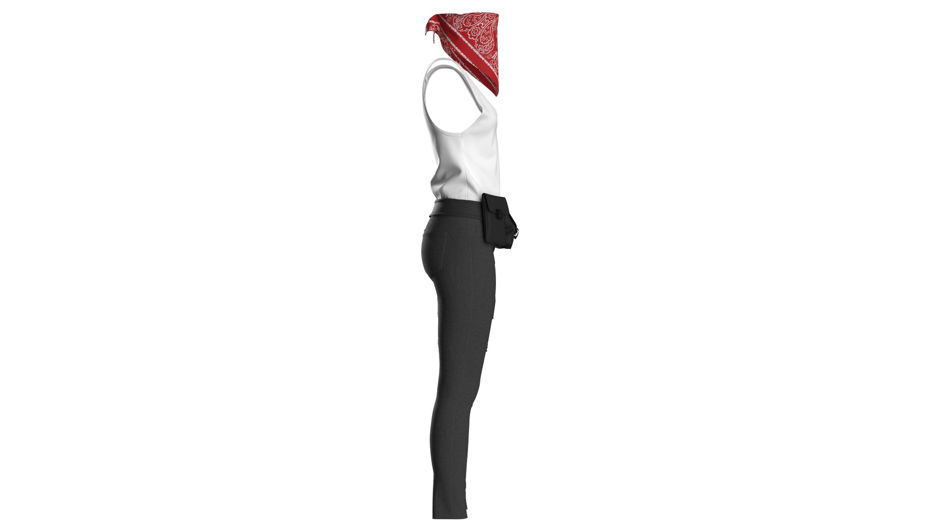 Womens - Agent Outfit 3D Model - TurboSquid 2332447