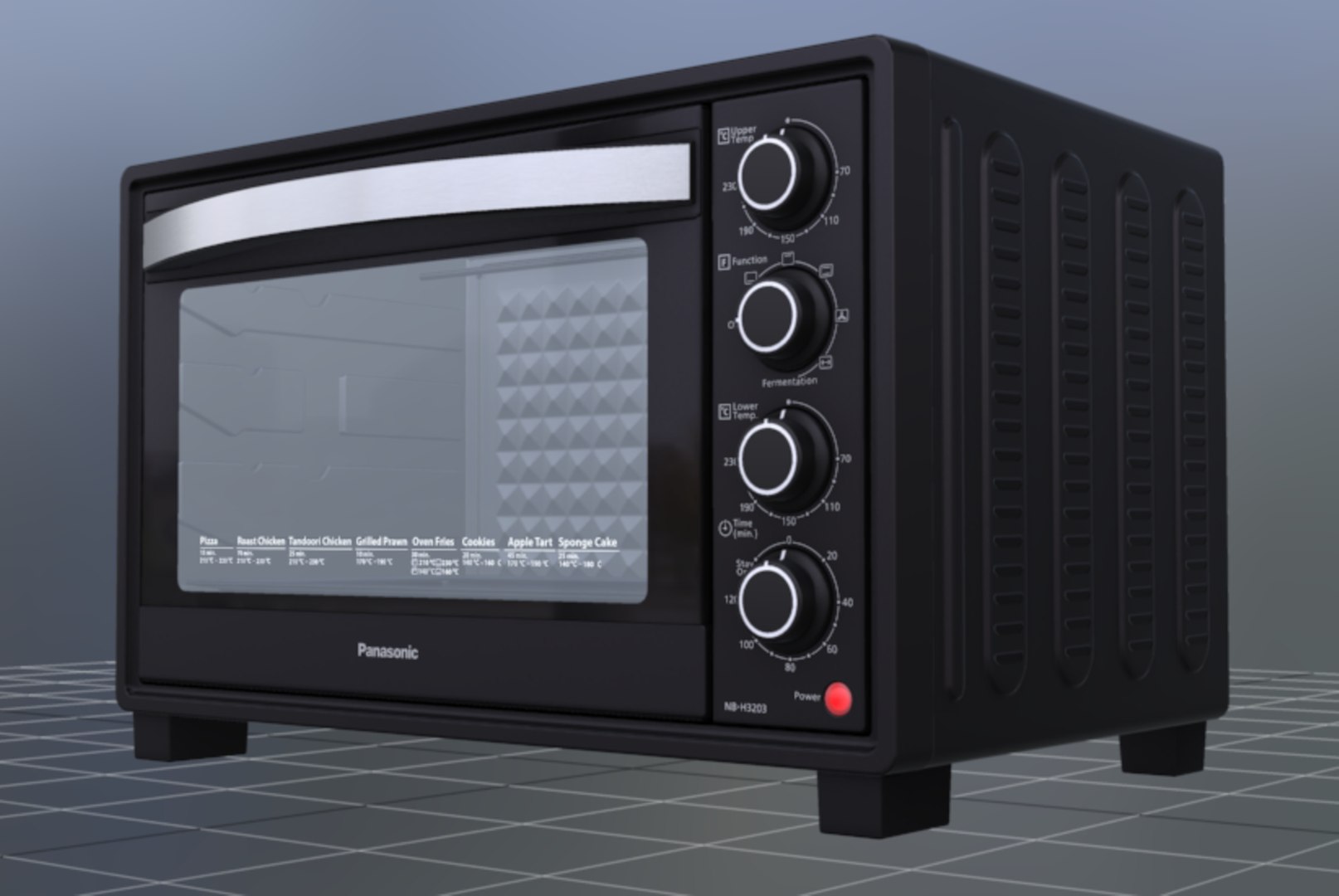 Panasonic 32L Oven Toaster Grill 3D - TurboSquid 2154042