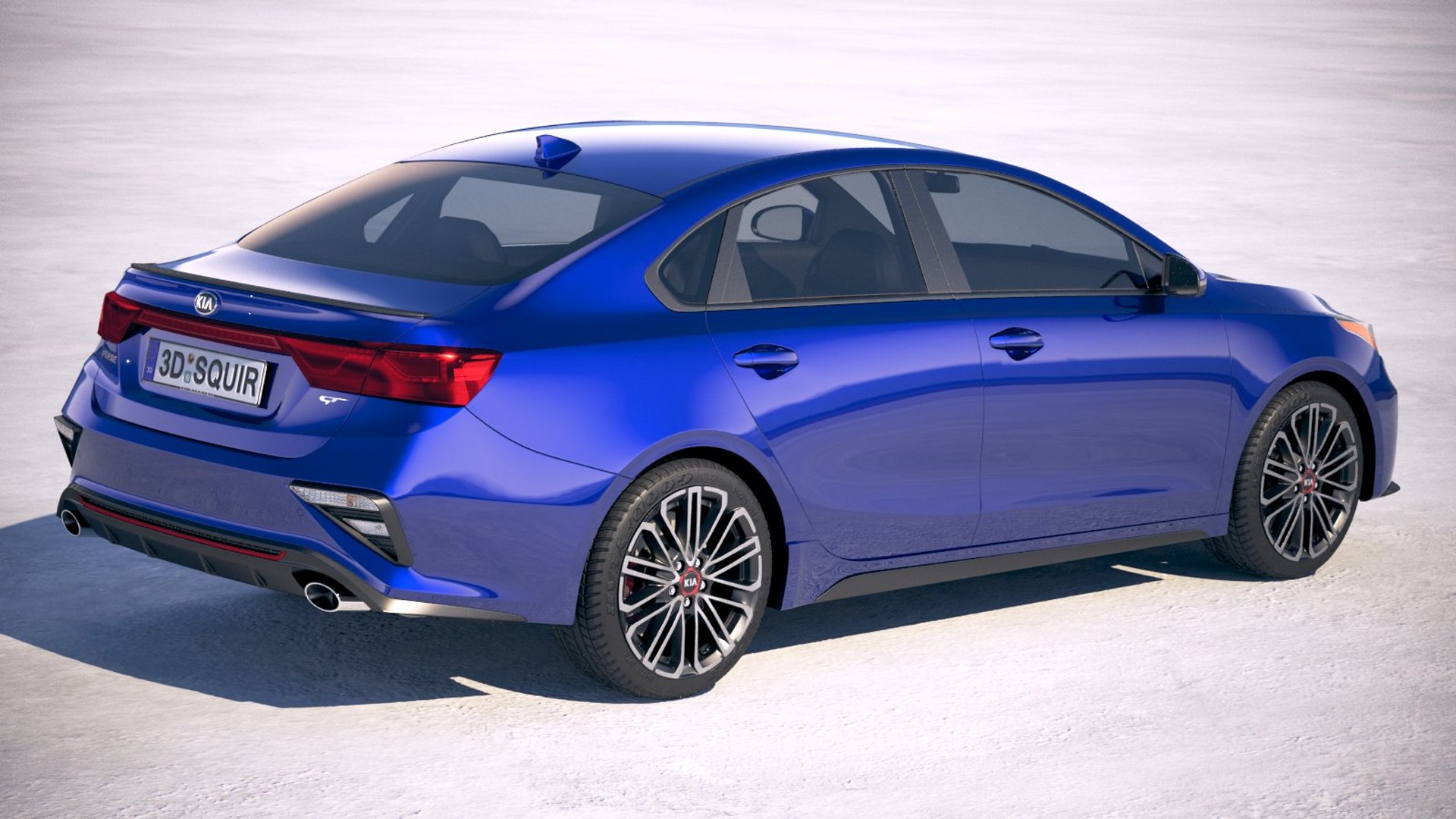 3D Kia Forte Gt Model - TurboSquid 1347256