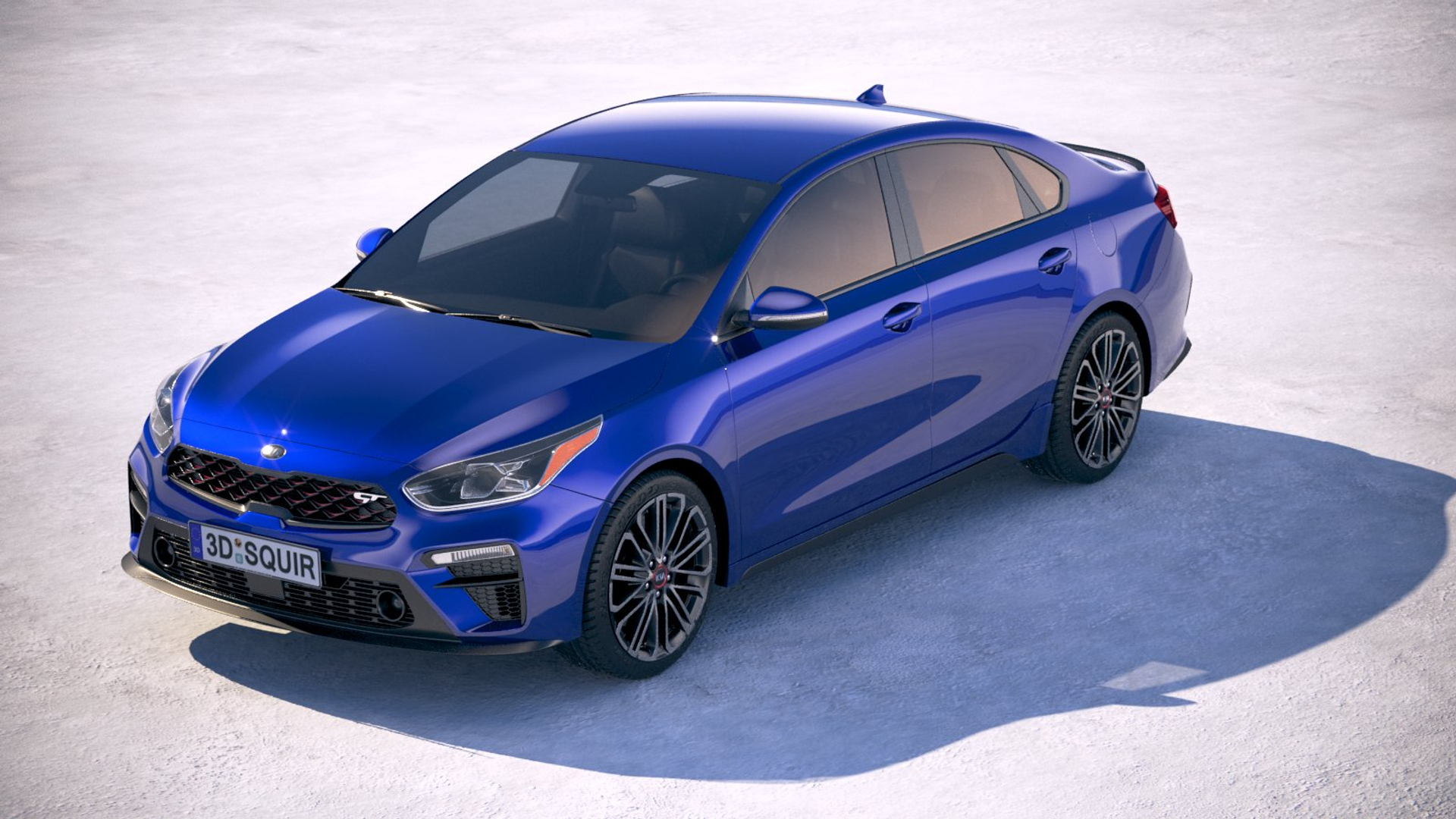 3D Kia Forte Gt Model - TurboSquid 1347256