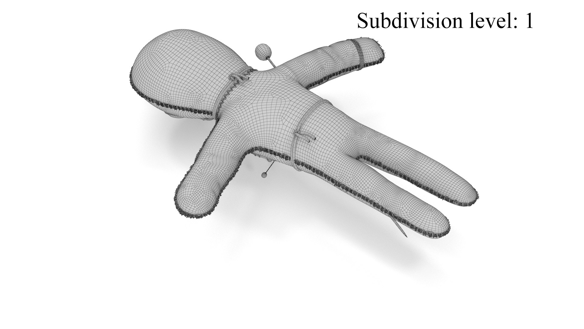 Voodoo Doll Model - TurboSquid 1723697