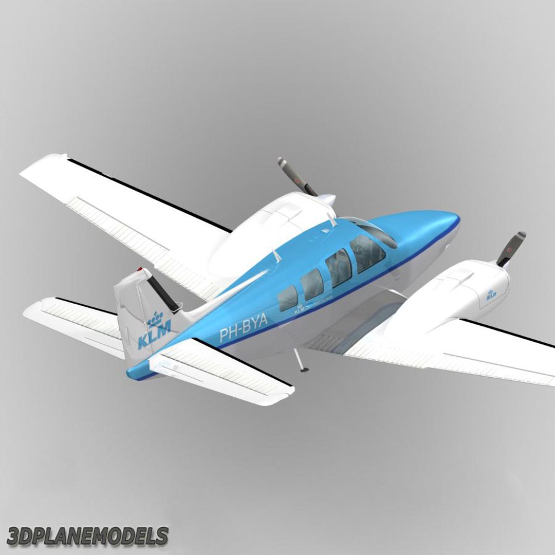 Beechcraft Baron B58 Klm Max