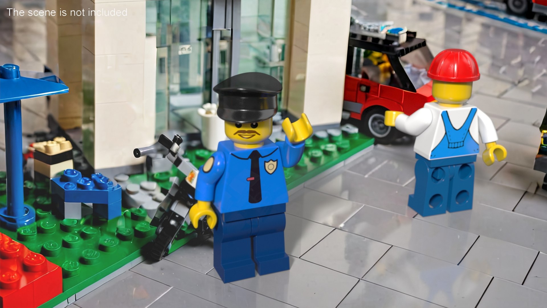 Minifigure LEGO Policeman Rigged For Cinema 4D 3D Model - TurboSquid ...