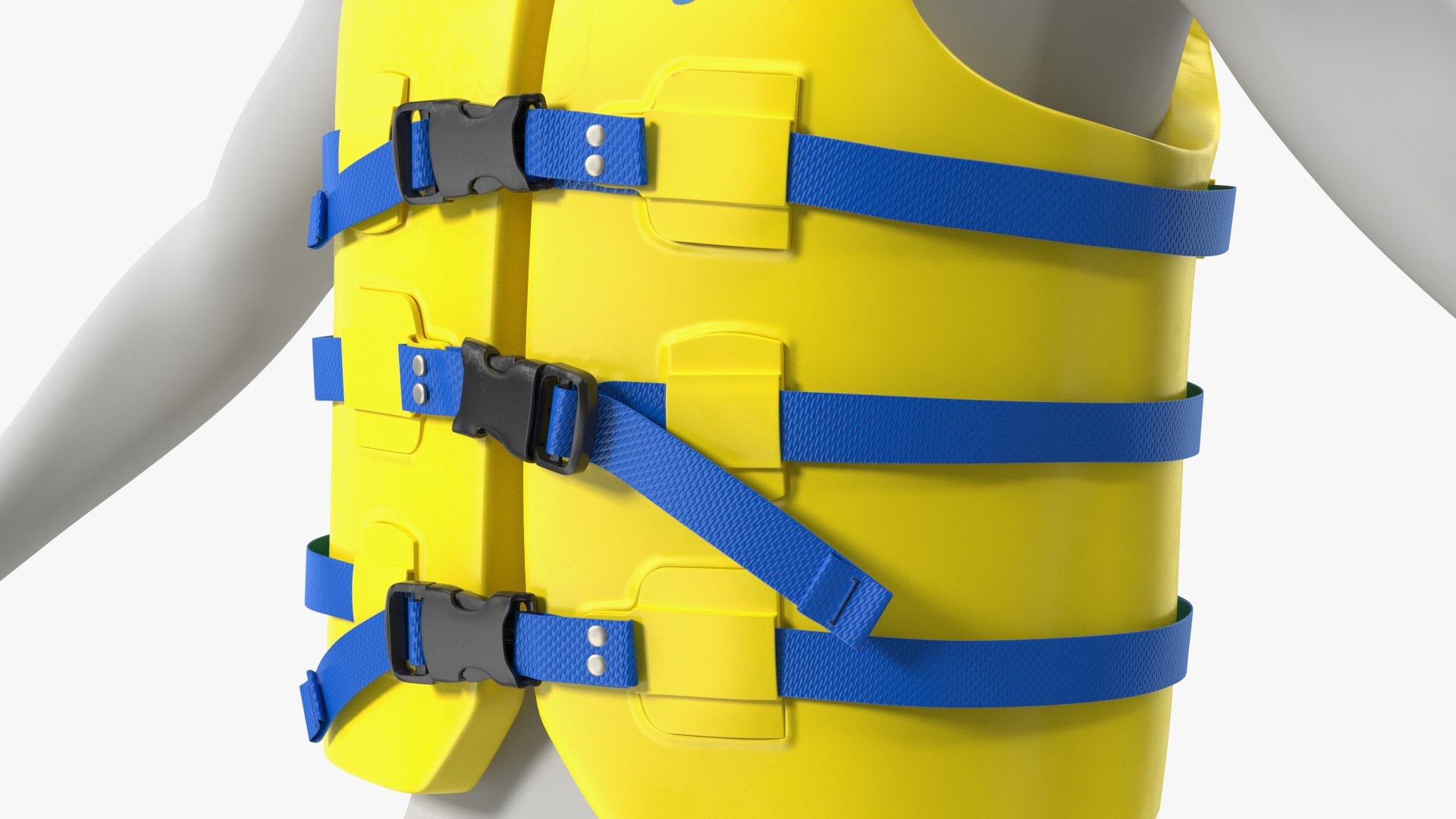 Super Soft Adult Medium Life Jacket 3D model - TurboSquid 1854624