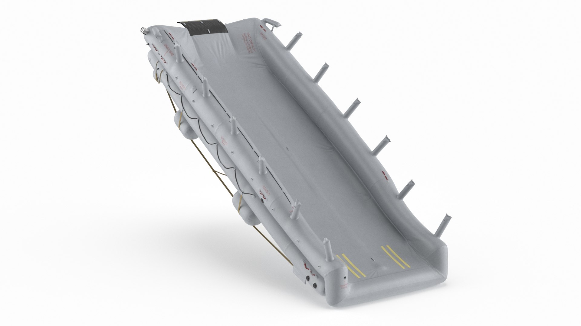 Airbus A330 Emergency Evacuation Slide 3D Model - TurboSquid 2423558