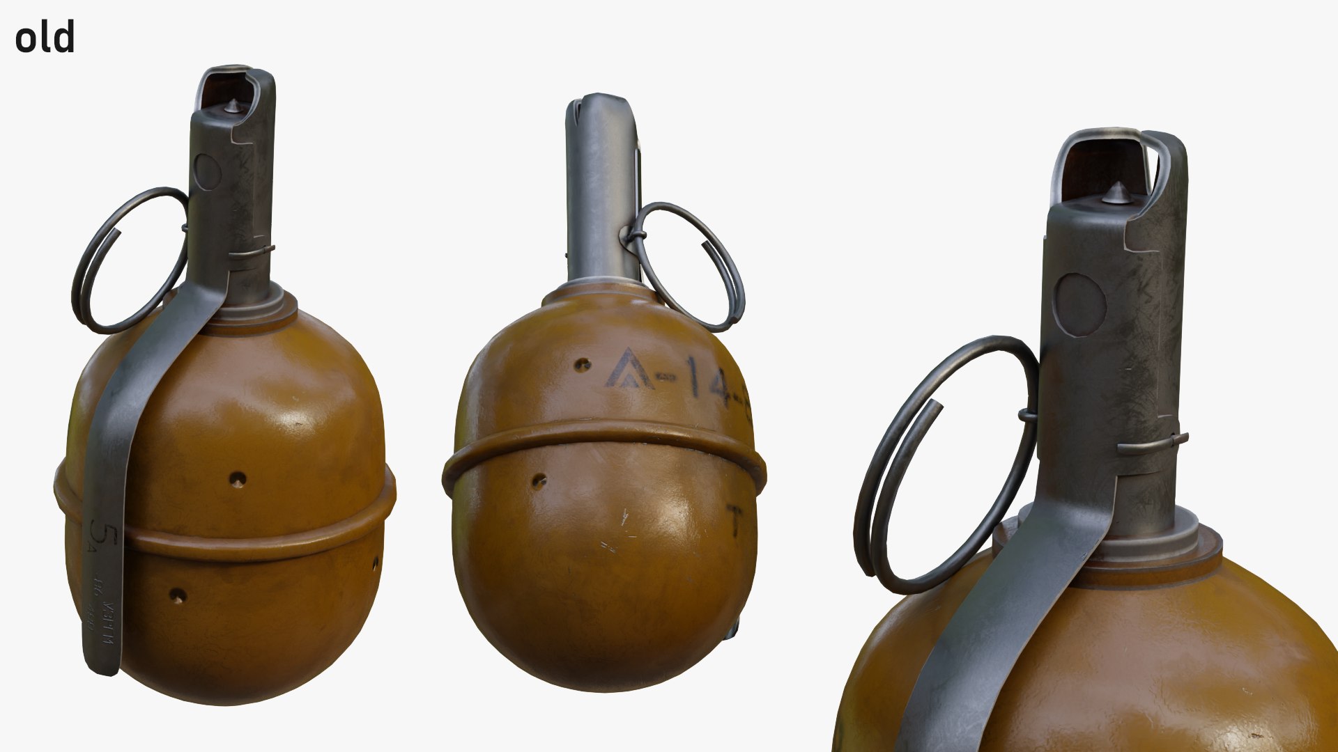 RGD-5 Frag Grenade 3D Model - TurboSquid 2244158