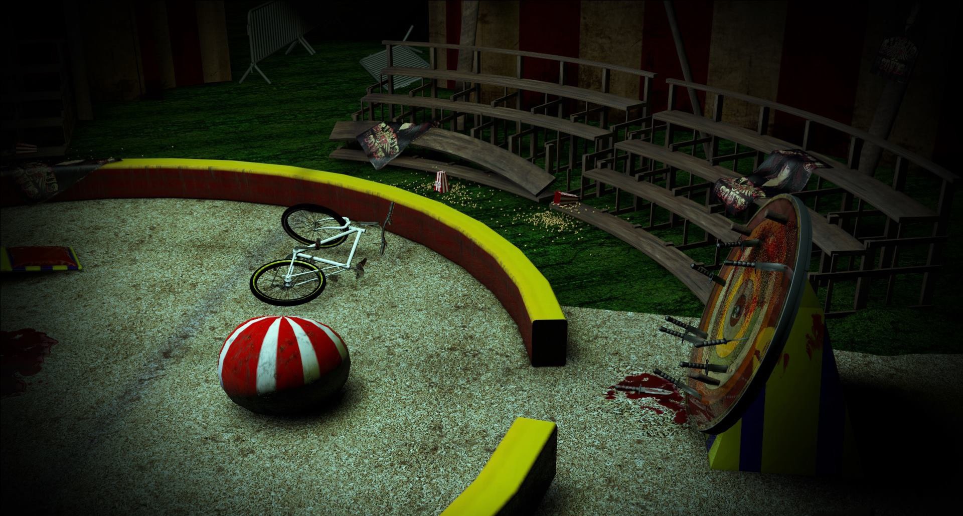 Horror Circus 3d C4d