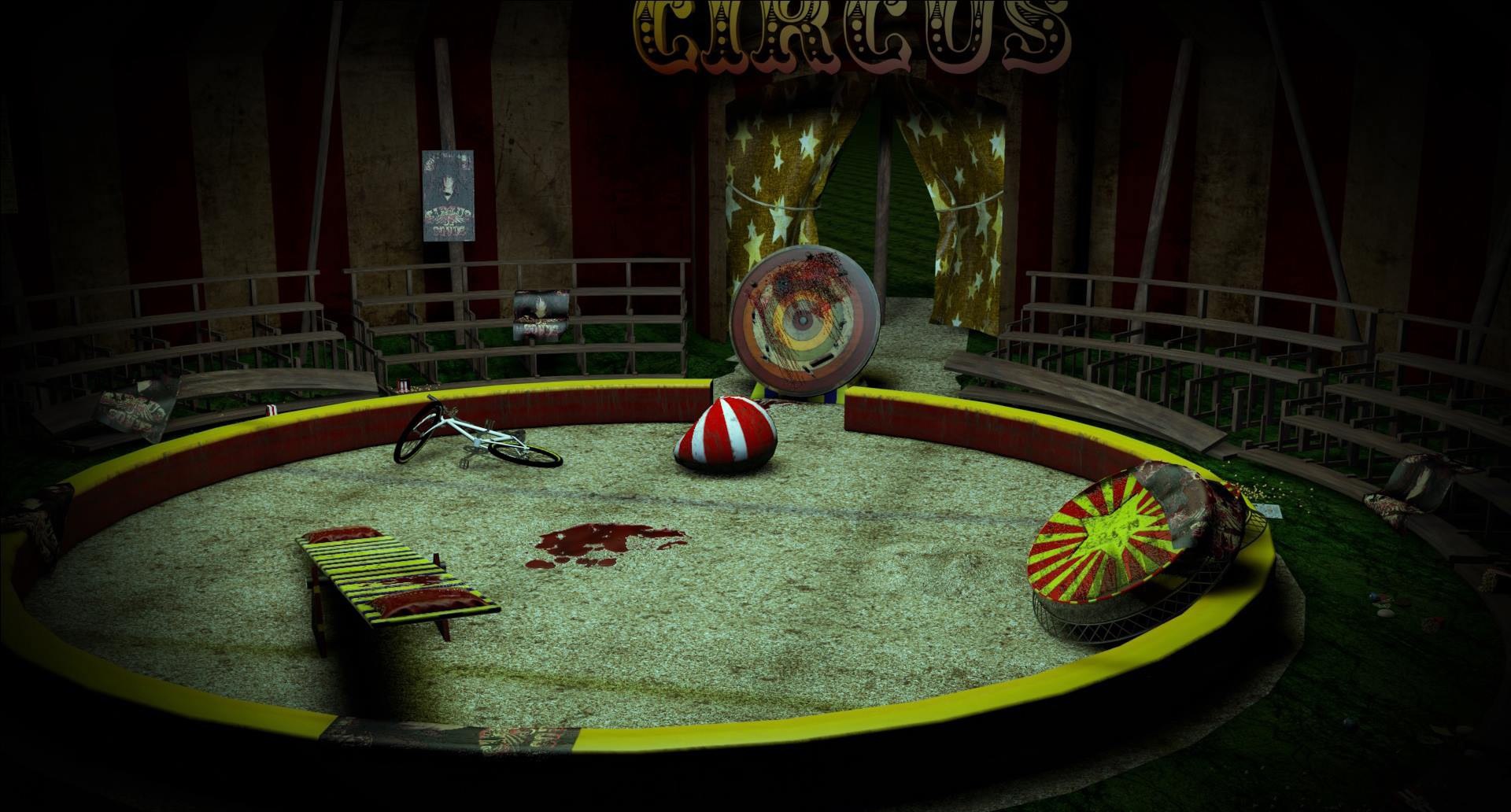 Horror Circus 3d C4d