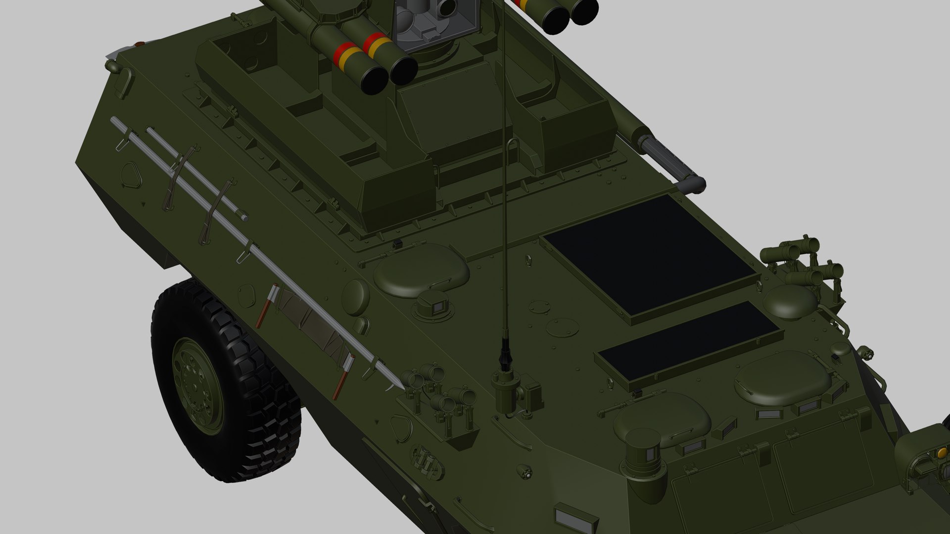 HJ-9 Anti-Tank Missile System 3D - TurboSquid 2332001