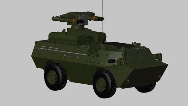 红箭-9反坦克导弹系统3D模型 - TurboSquid 2332001