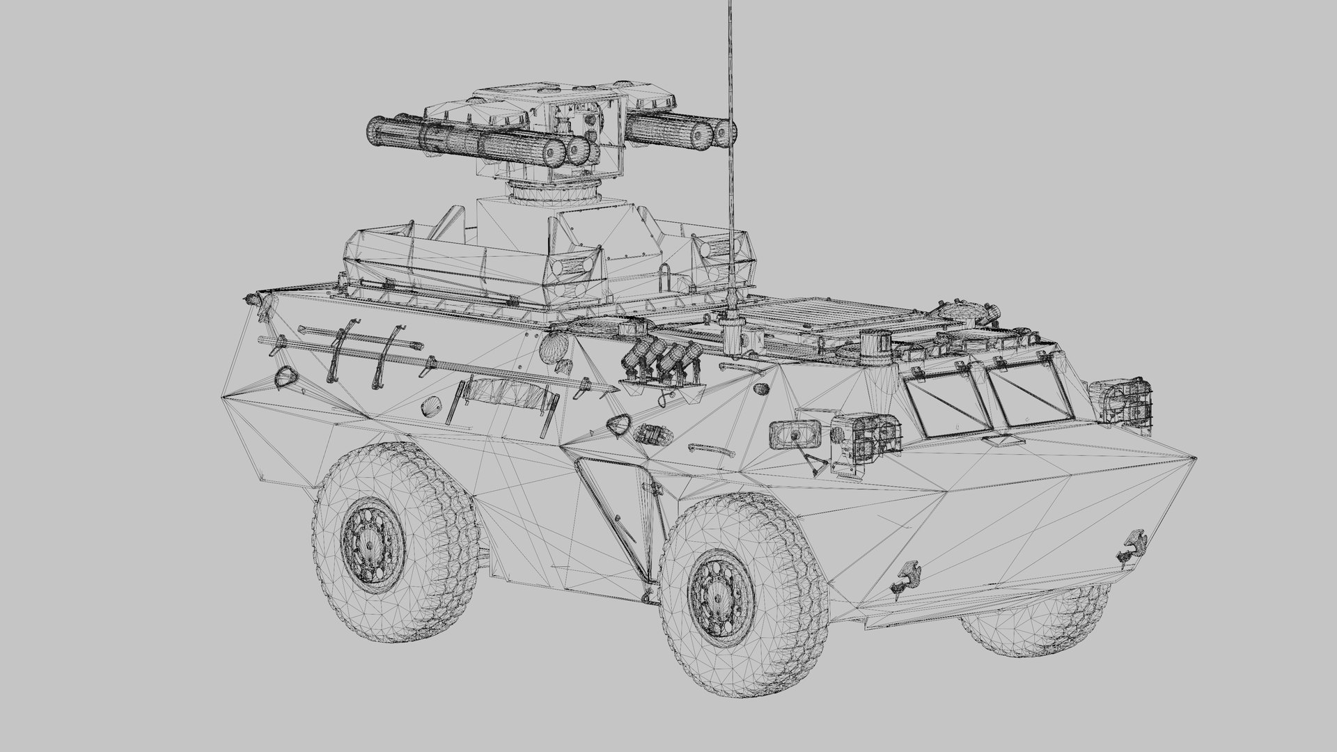 HJ-9 Anti-Tank Missile System 3D - TurboSquid 2332001