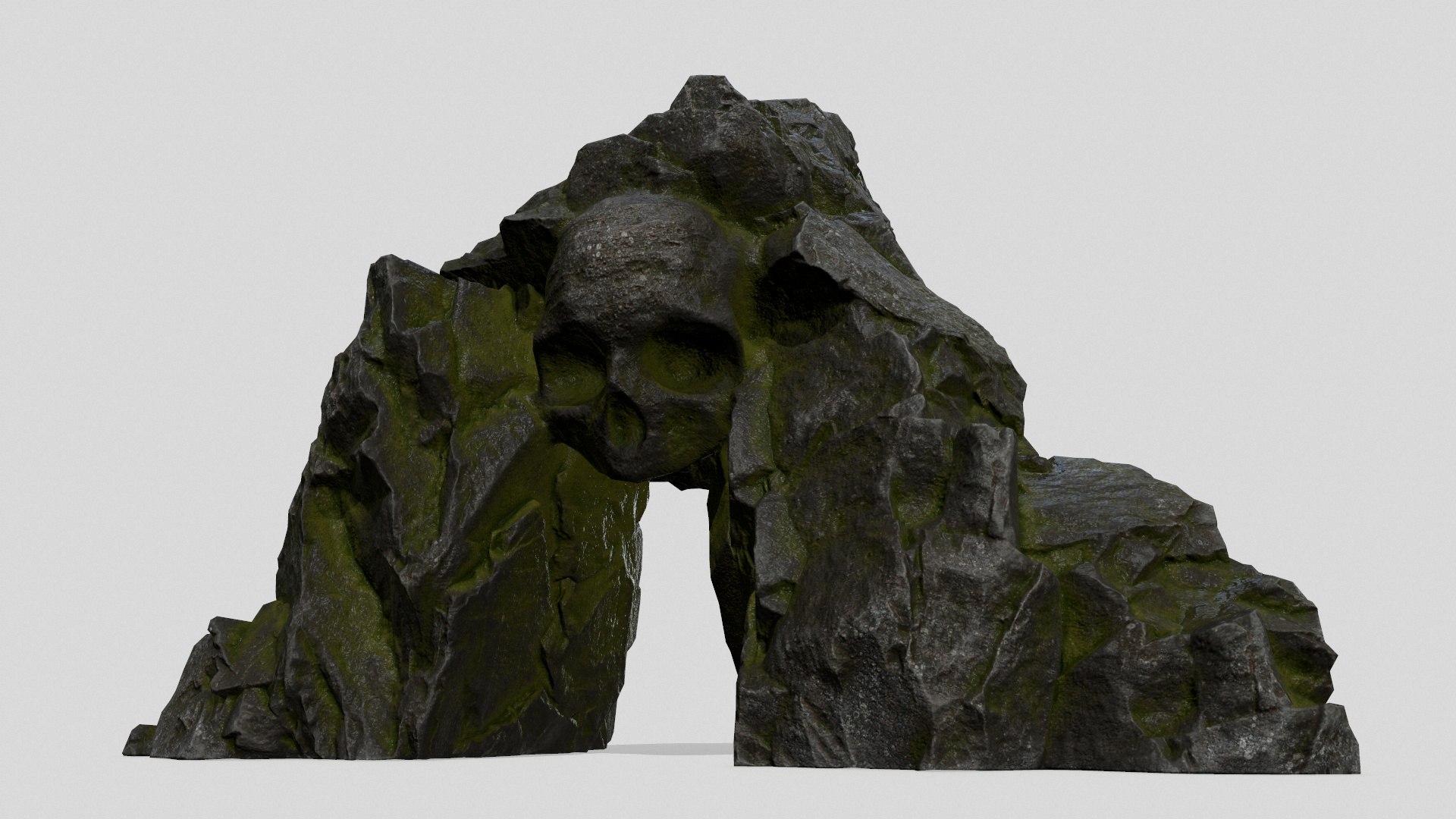 3D Skull Cave - TurboSquid 1744923