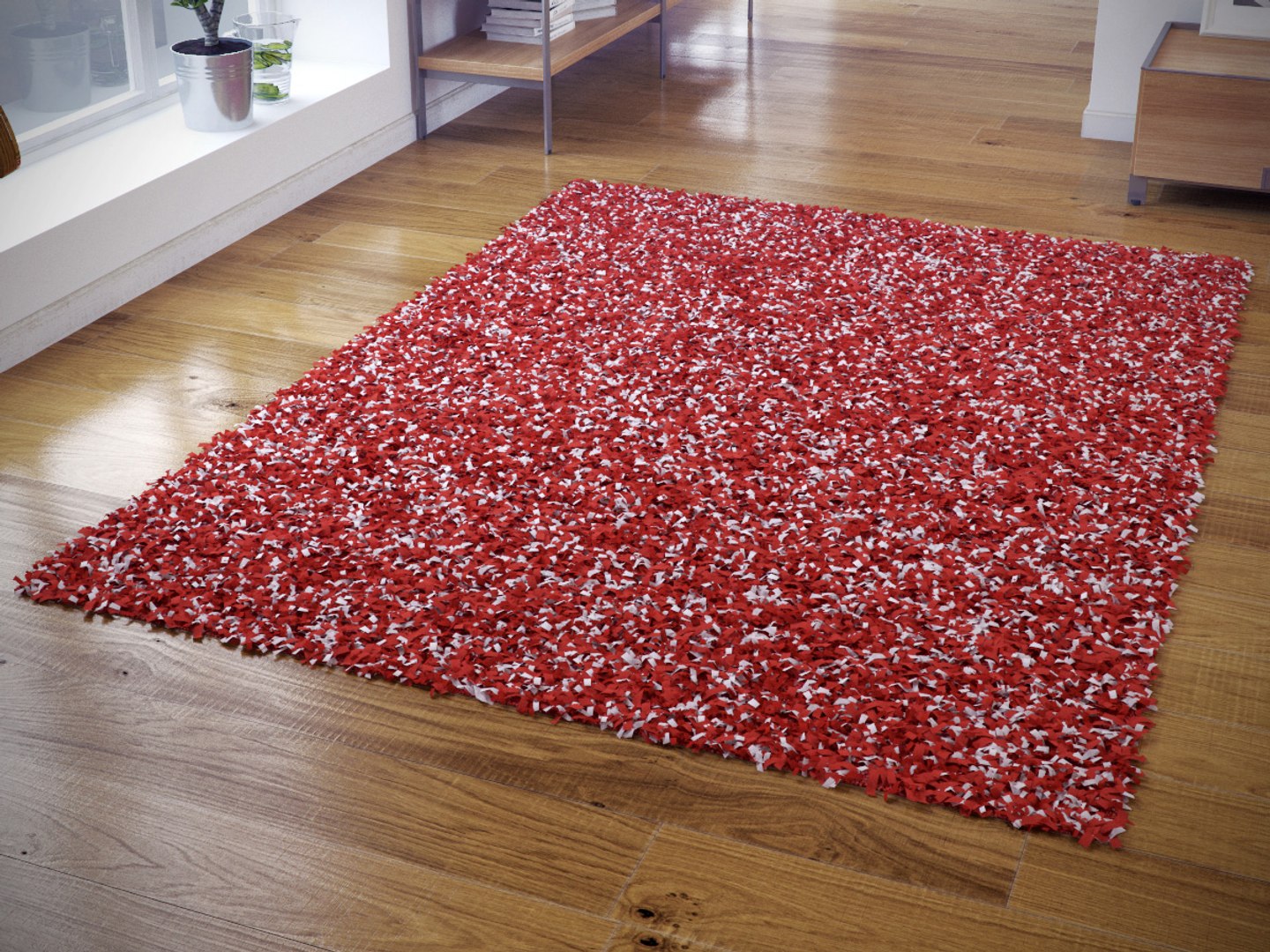 3d Realistic Red Carpet Model