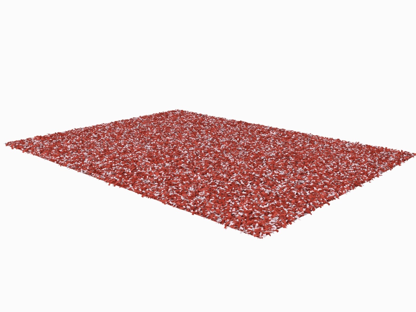 3d Realistic Red Carpet Model