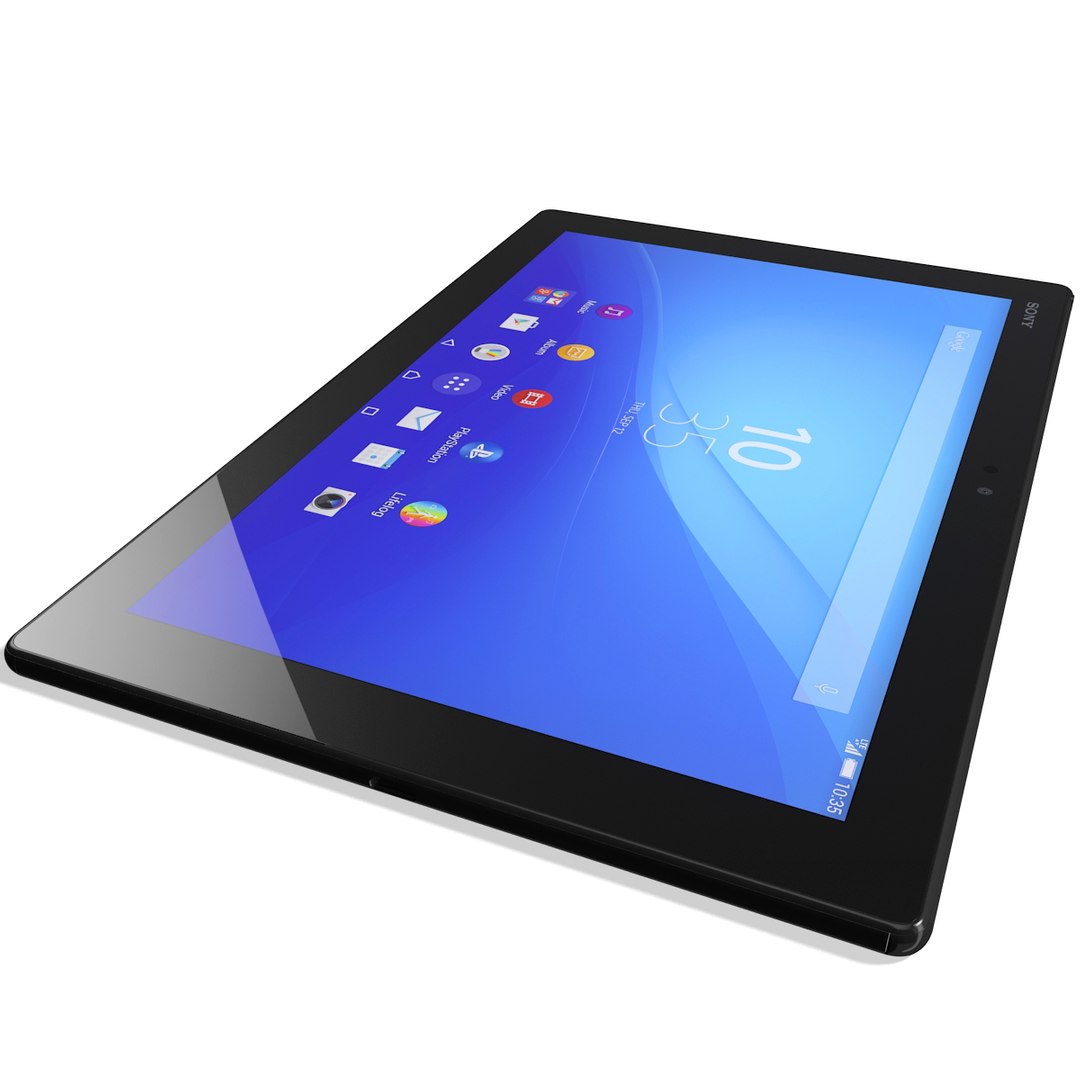 sony xperia z4 tablet 3d model